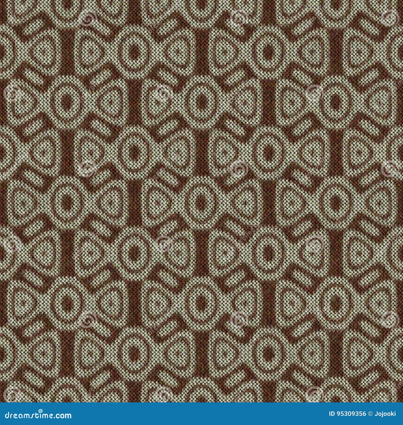 Fabric Seamless Texture, Ethnic Pattern Stock Illustration ...