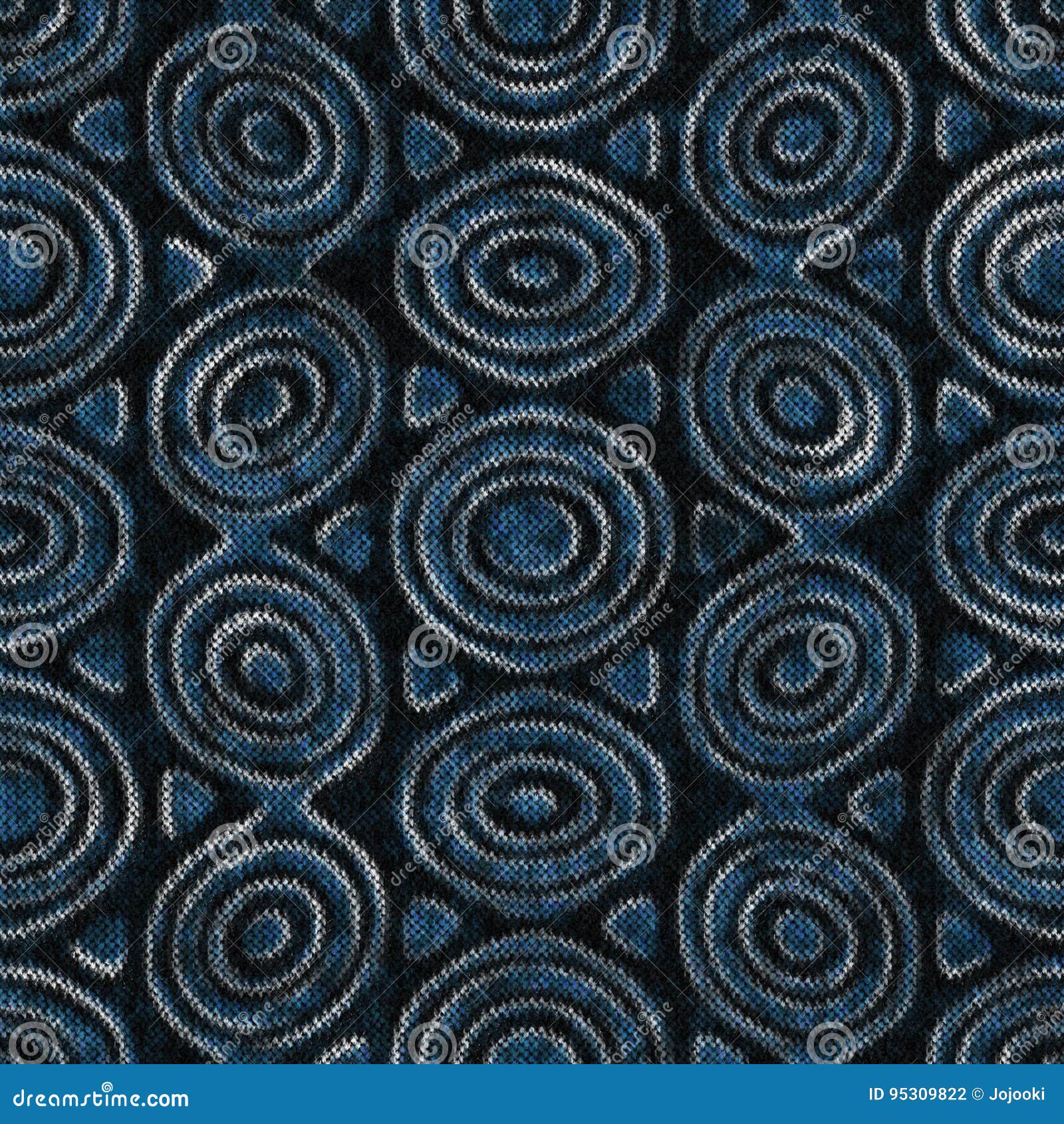 Fabric Seamless Texture, Ethnic Pattern Stock Illustration ...