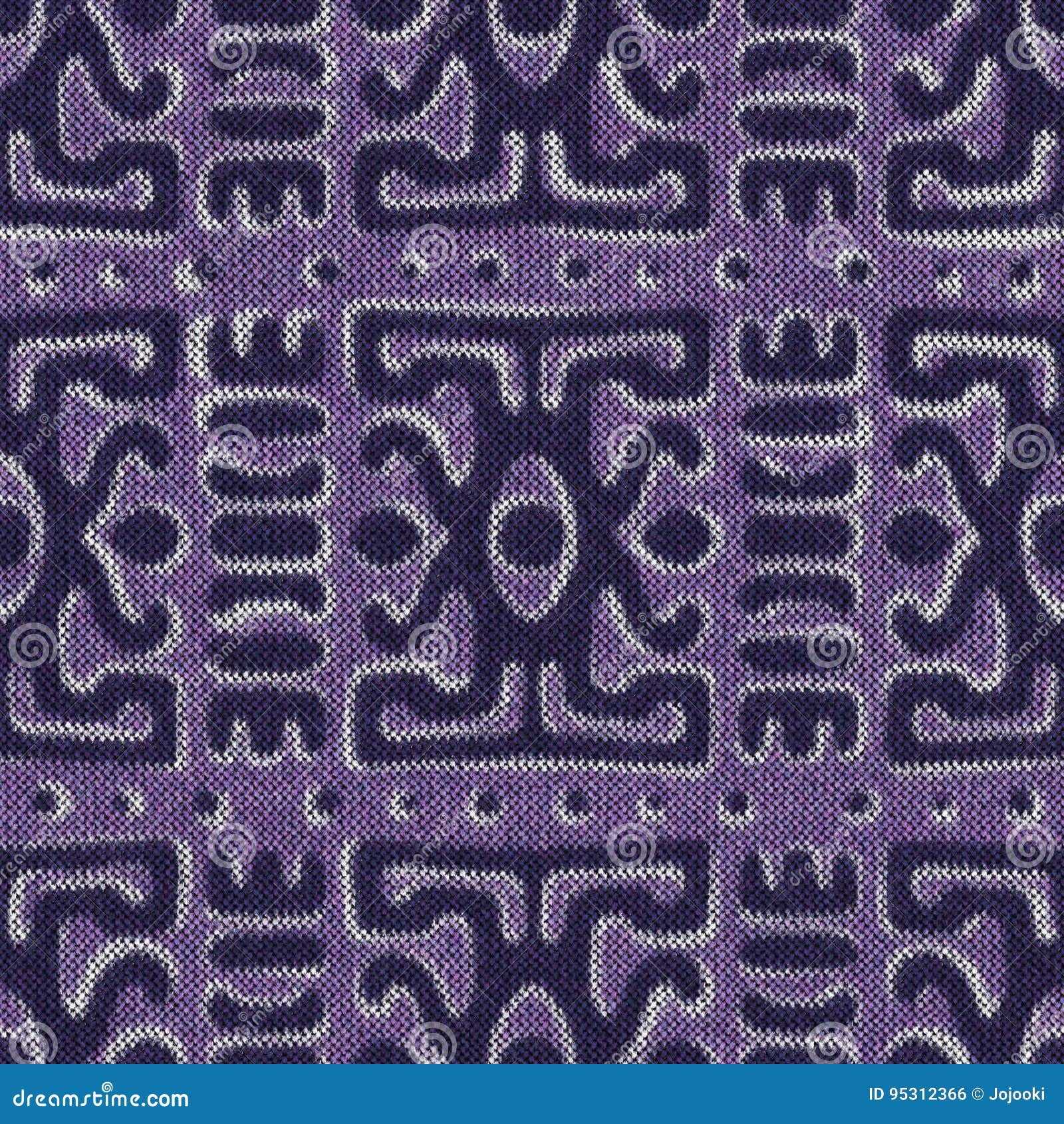 Fabric Seamless Texture, Ethnic Pattern Stock Illustration ...