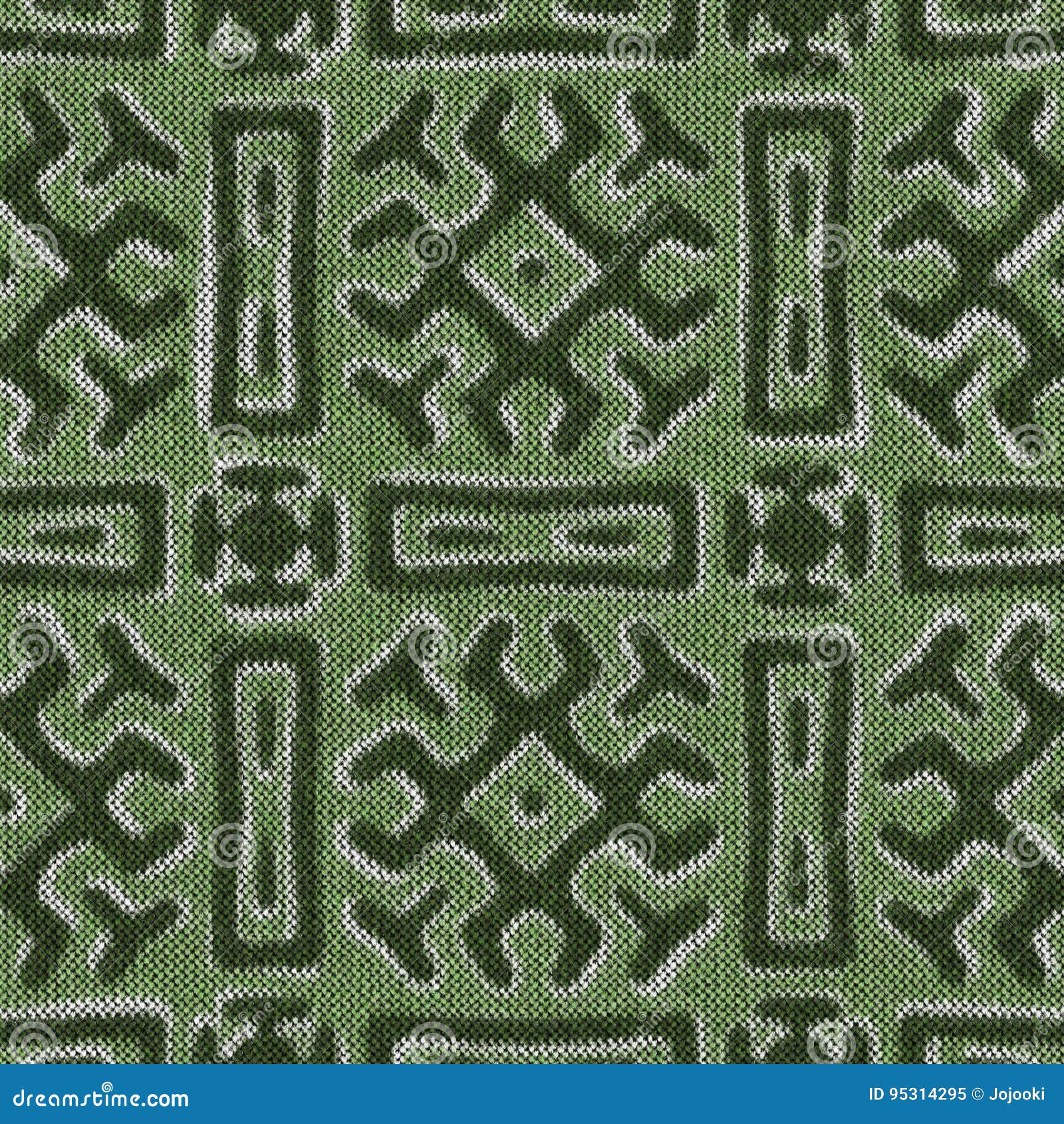 Fabric Seamless Texture, Ethnic Pattern Stock Illustration ...