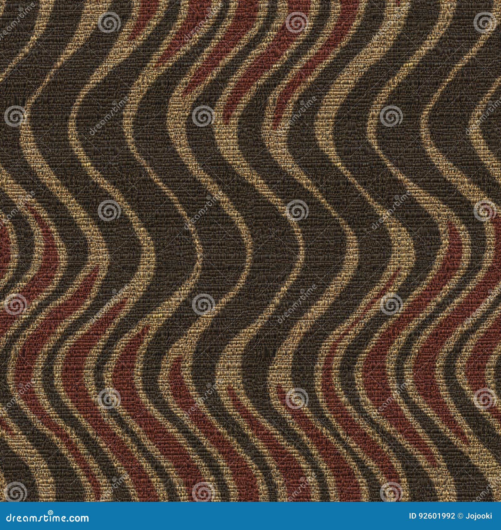 Fabric Seamless Texture, Ethnic Tribal and Geometric Stock Illustration ...