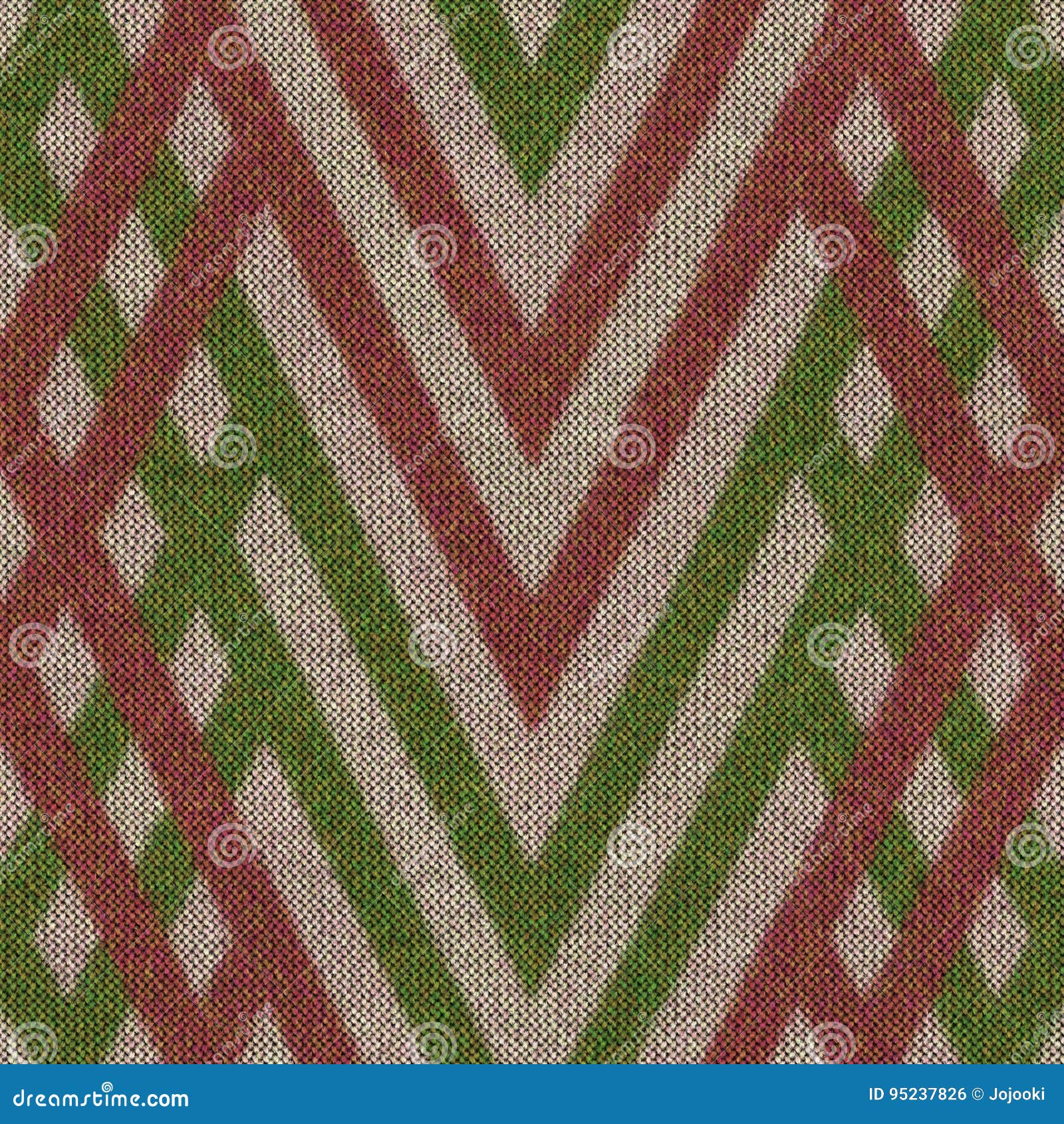 Fabric Seamless Texture, Geometric Pattern Stock Illustration ...