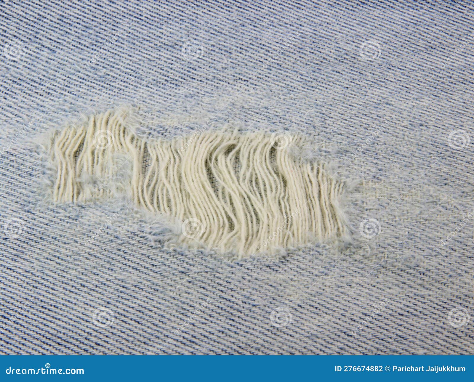 Fabric from the Sewing Stitches of Jeans Background Texture Stock Photo ...