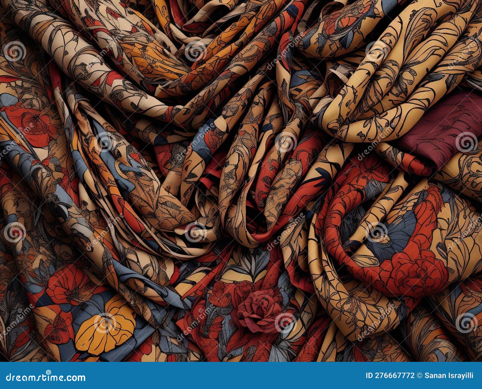 Fabric Silk Texture. Tissue, Textile, Cloth, Fabric, Material, Texture ...