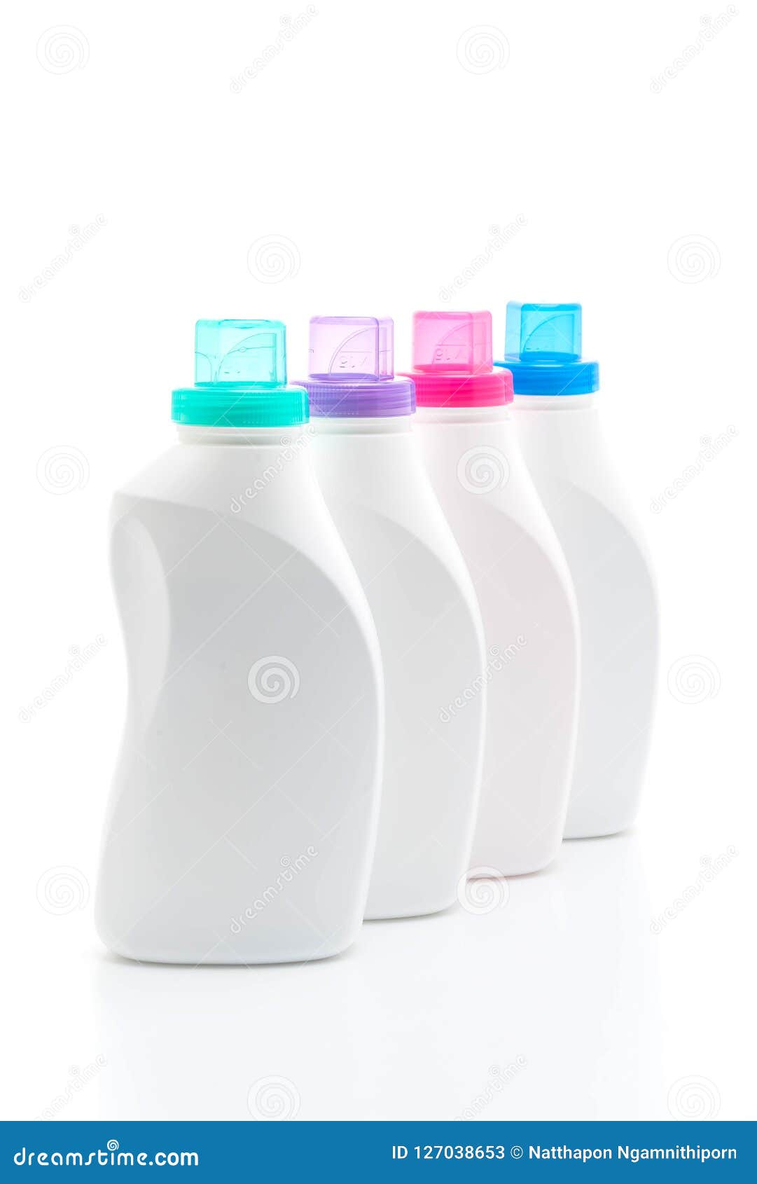 Fabric Softener or Liquid Detergent Bottle Stock Image - Image of ...