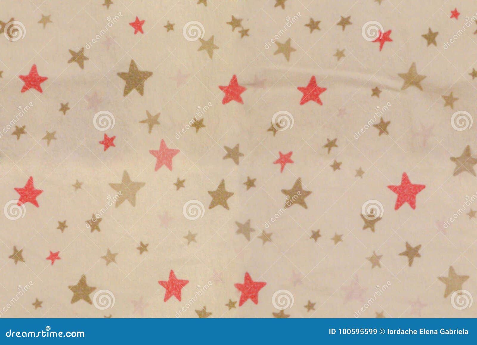 A Fabric with Stars Texture Stock Image - Image of cloth, linen: 100595599