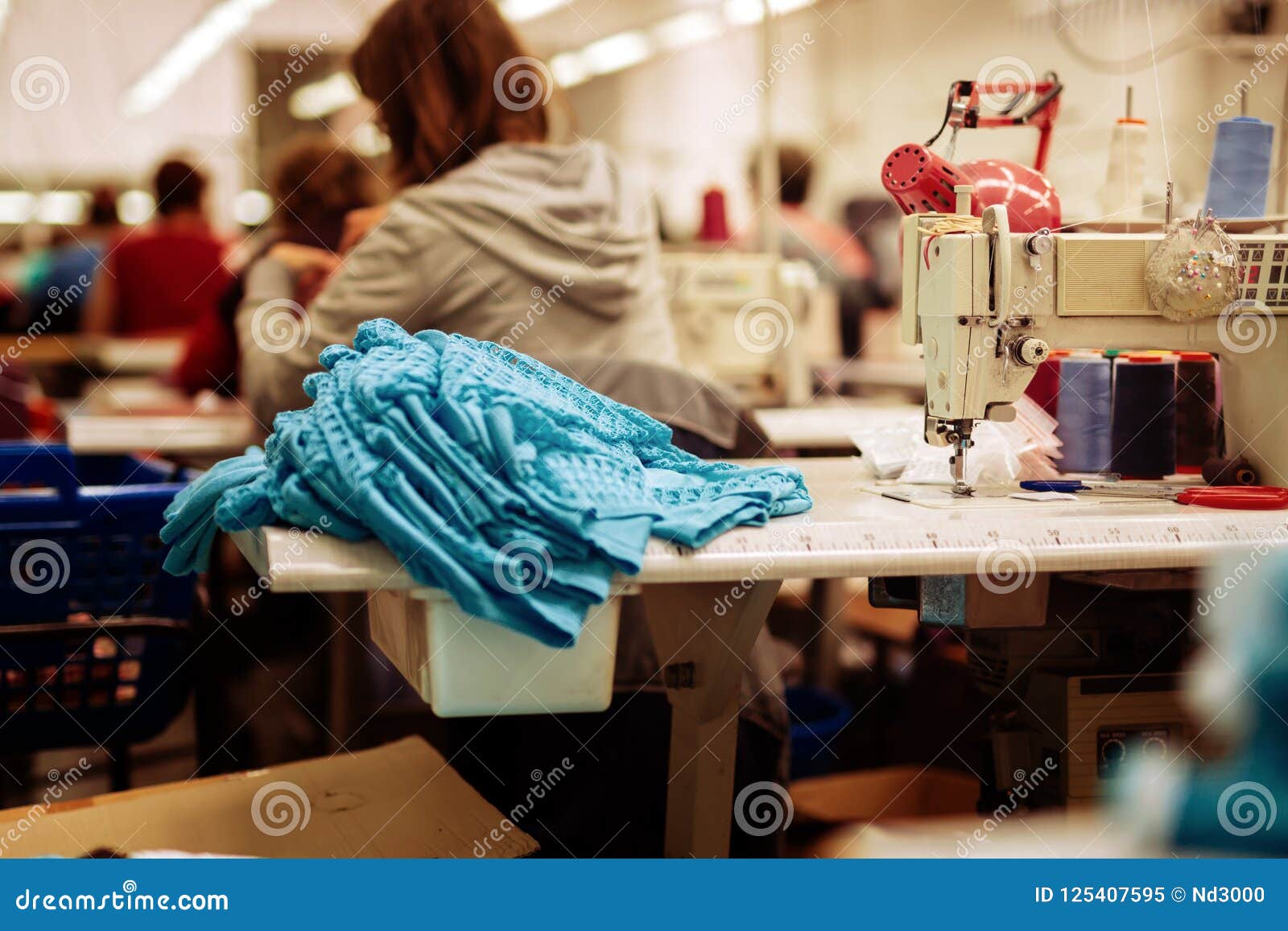 Fabric and Textile Industry Editorial Image - Image of labor, costume ...