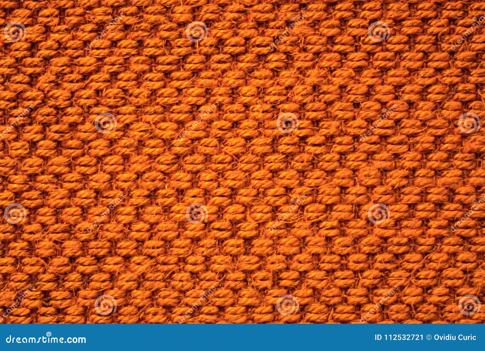 Orange Fabric Pattern Textile Background Stock Image - Image of canvas ...