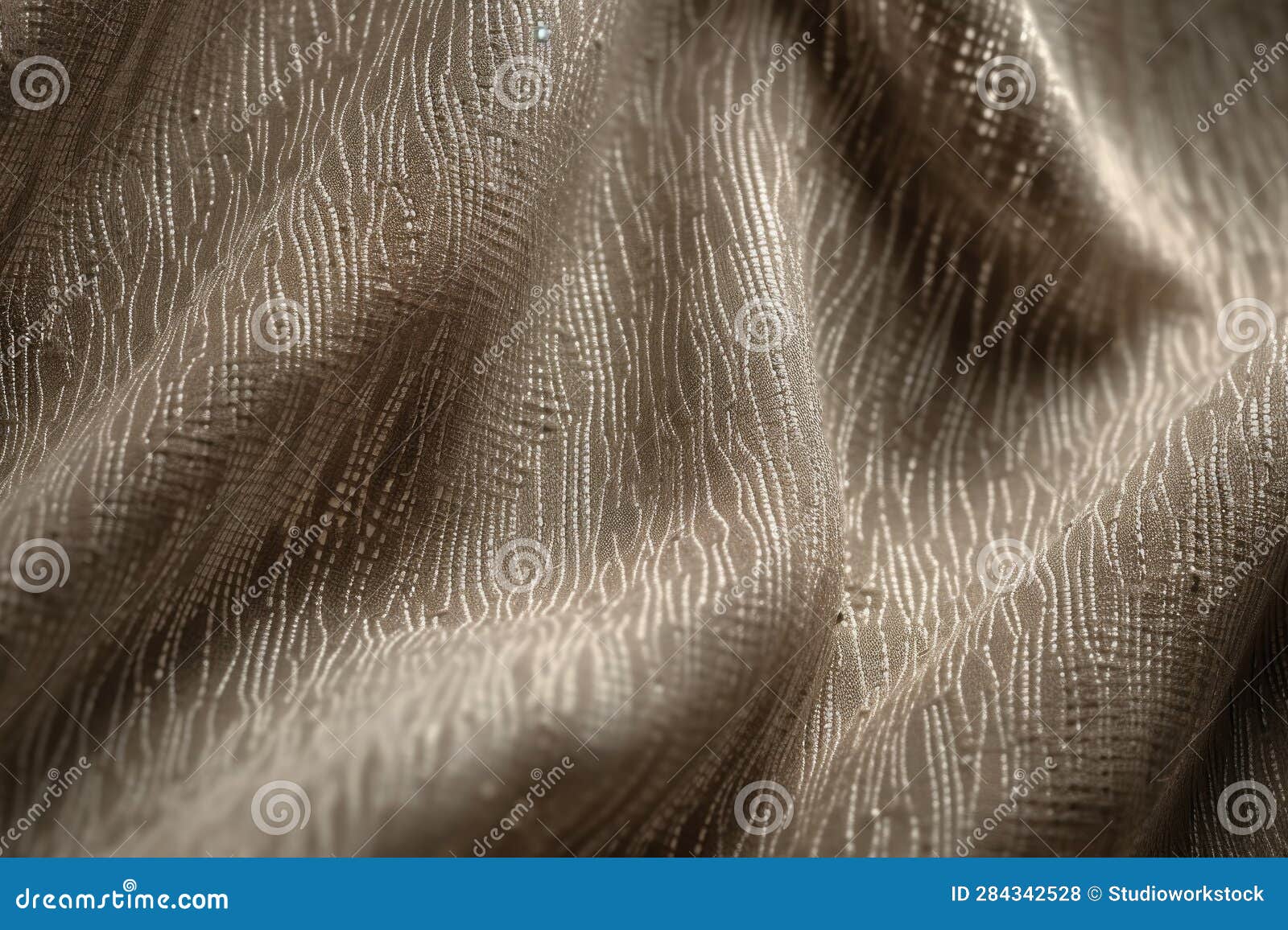 Fabric Texture Close-up, with a Clear and Visible Pattern Stock Photo ...