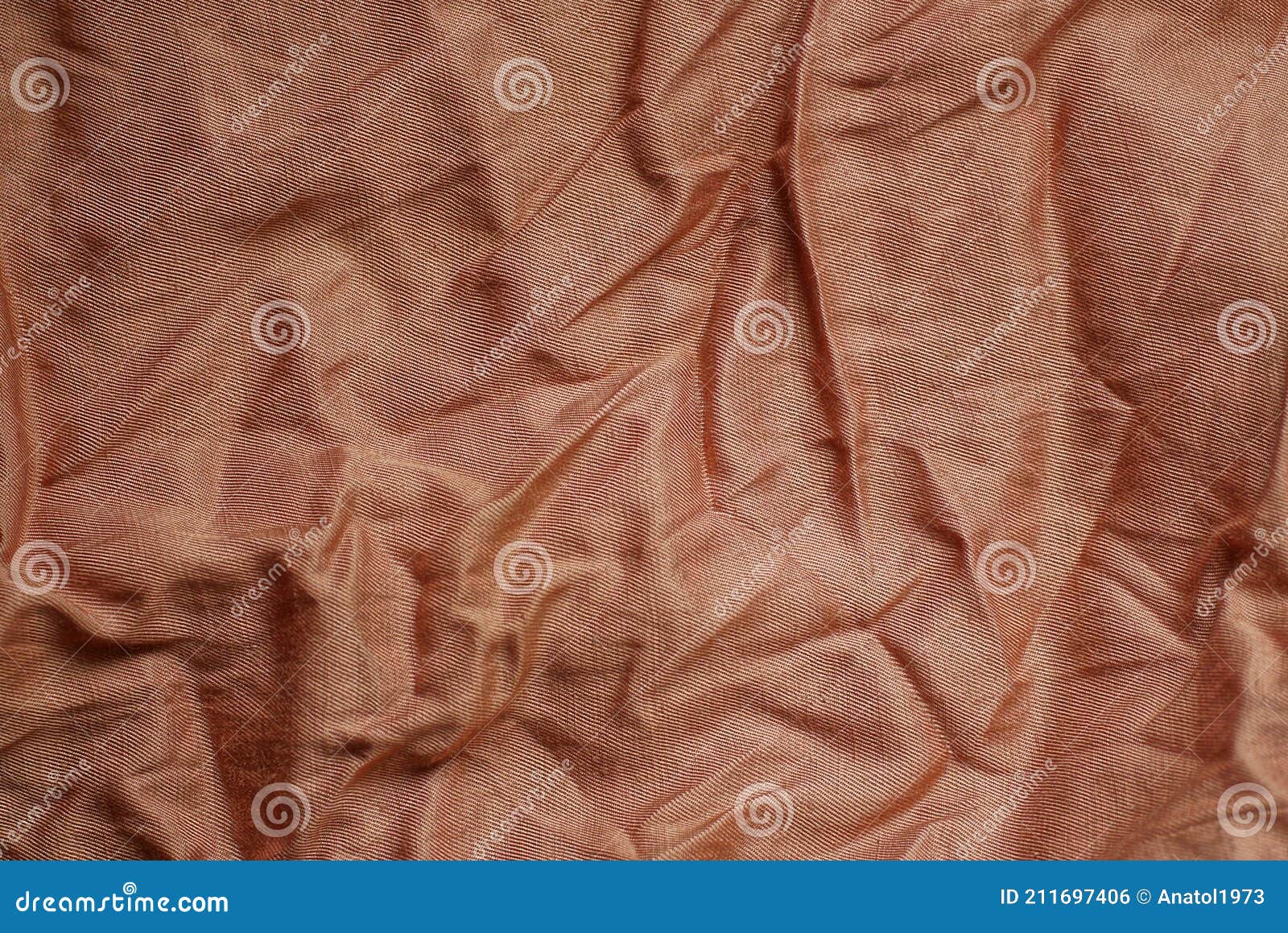 Fabric Texture from a Crumpled Piece of Cloth Stock Photo - Image of ...