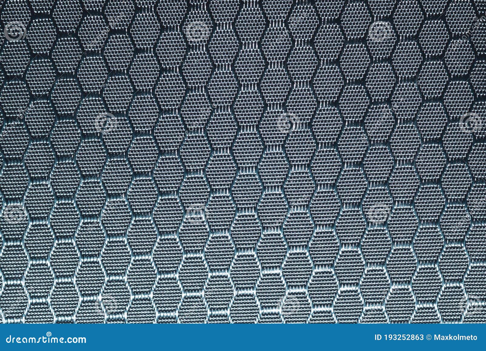 Fabric Texture with Hexagonal Cells. Textile Background. Woven Material ...