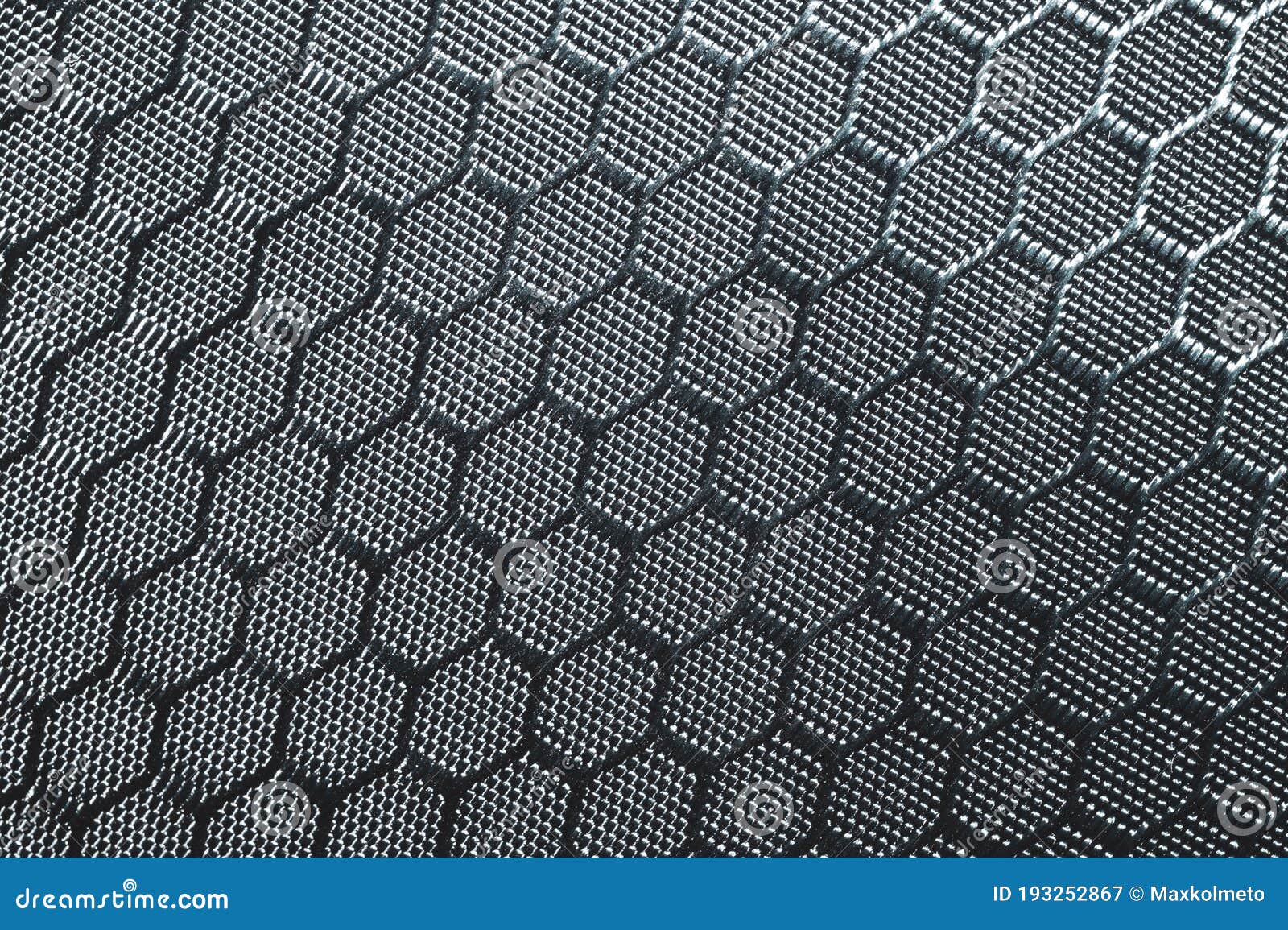 Fabric Texture with Hexagonal Cells. Textile Background. Woven Material ...