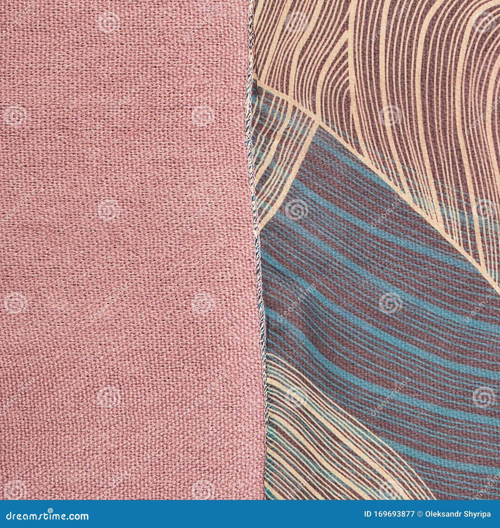 Fabric Texture Matter Variegated Colors Stock Image - Image of cotton ...