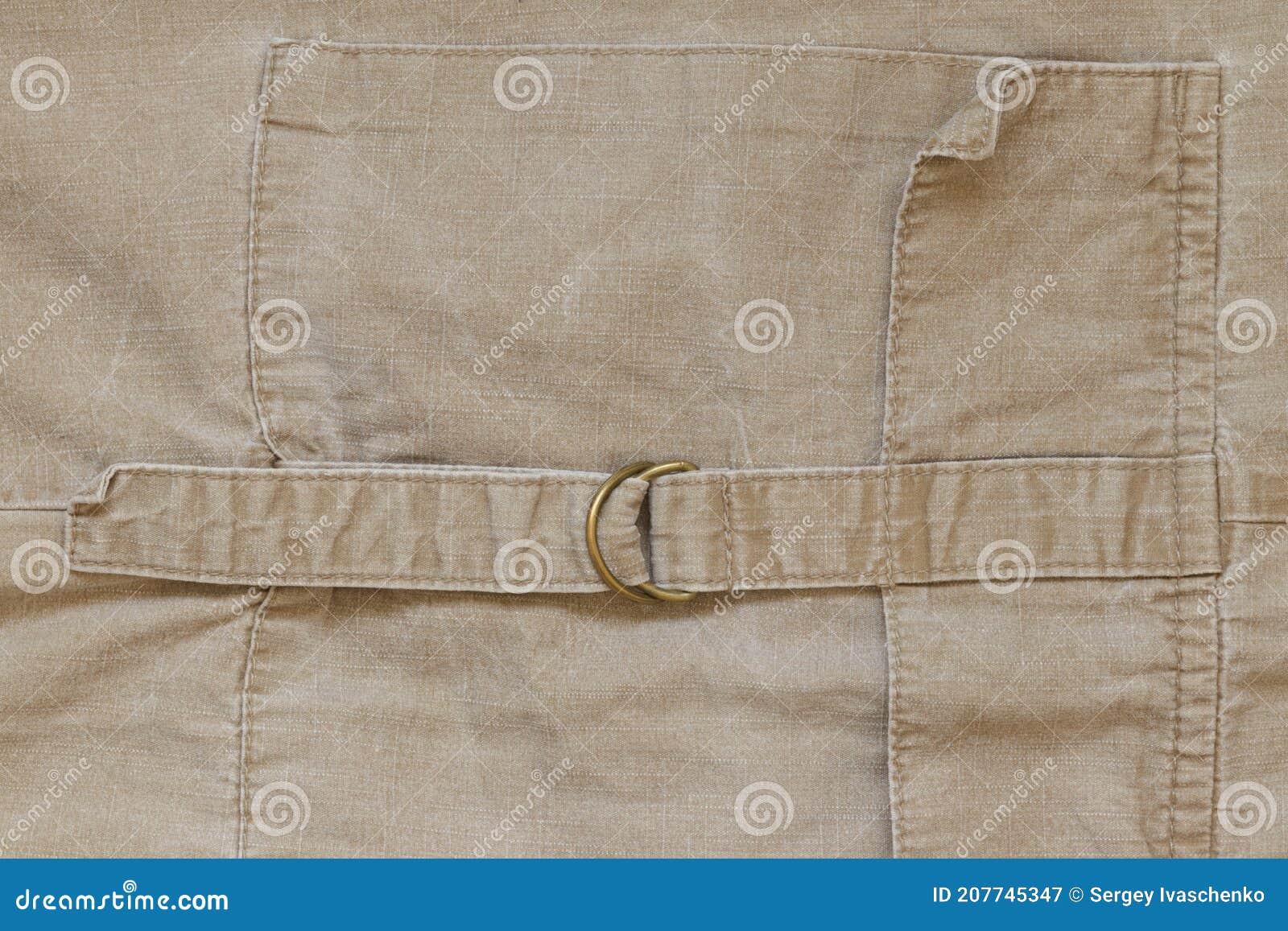 Fabric Texture with Pocket. Stock Image - Image of material, blue ...