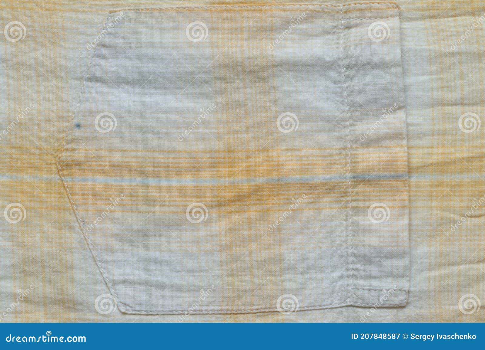 Fabric Texture with Pocket. Stock Image - Image of fabric, textile ...