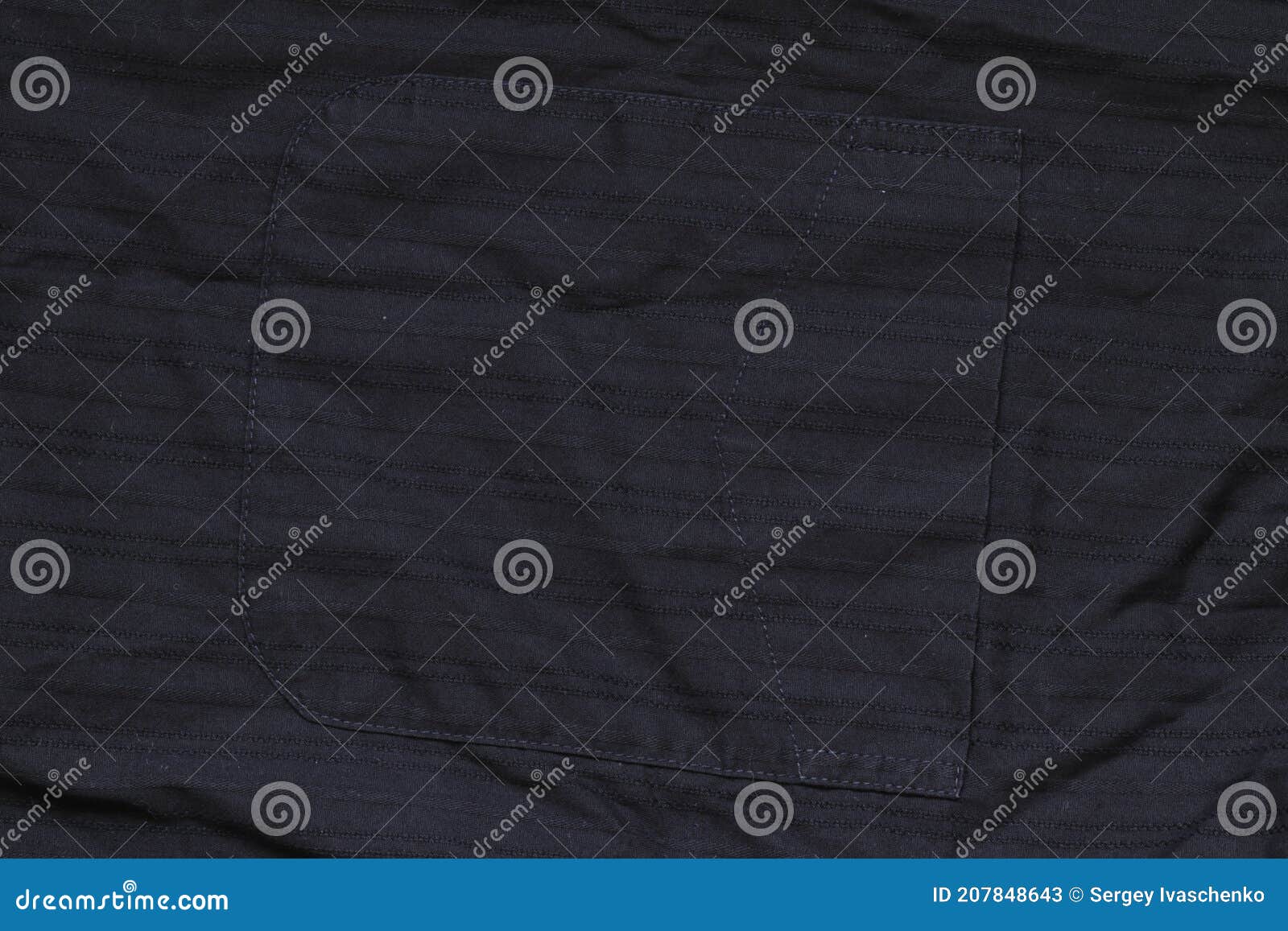 Fabric Texture with Pocket. Stock Image - Image of blue, tablecloth ...