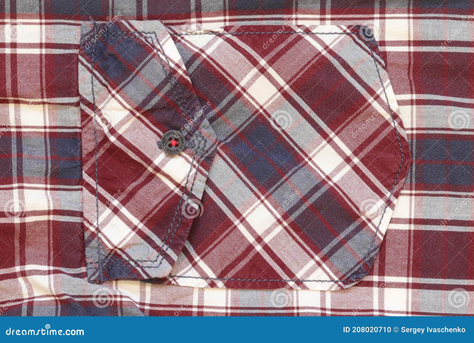 Fabric Texture with Pocket. Stock Photo - Image of fashion, texture ...