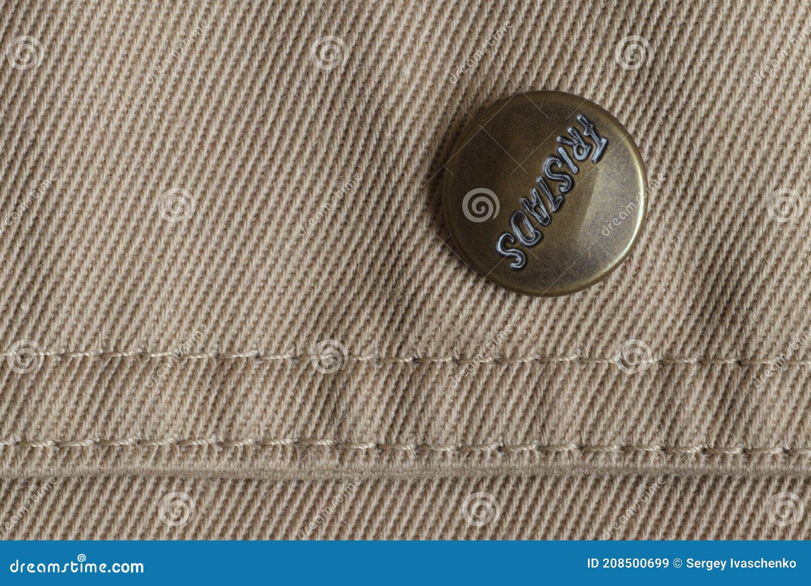 Riveted fabric texture. stock image. Image of fashion - 208500699