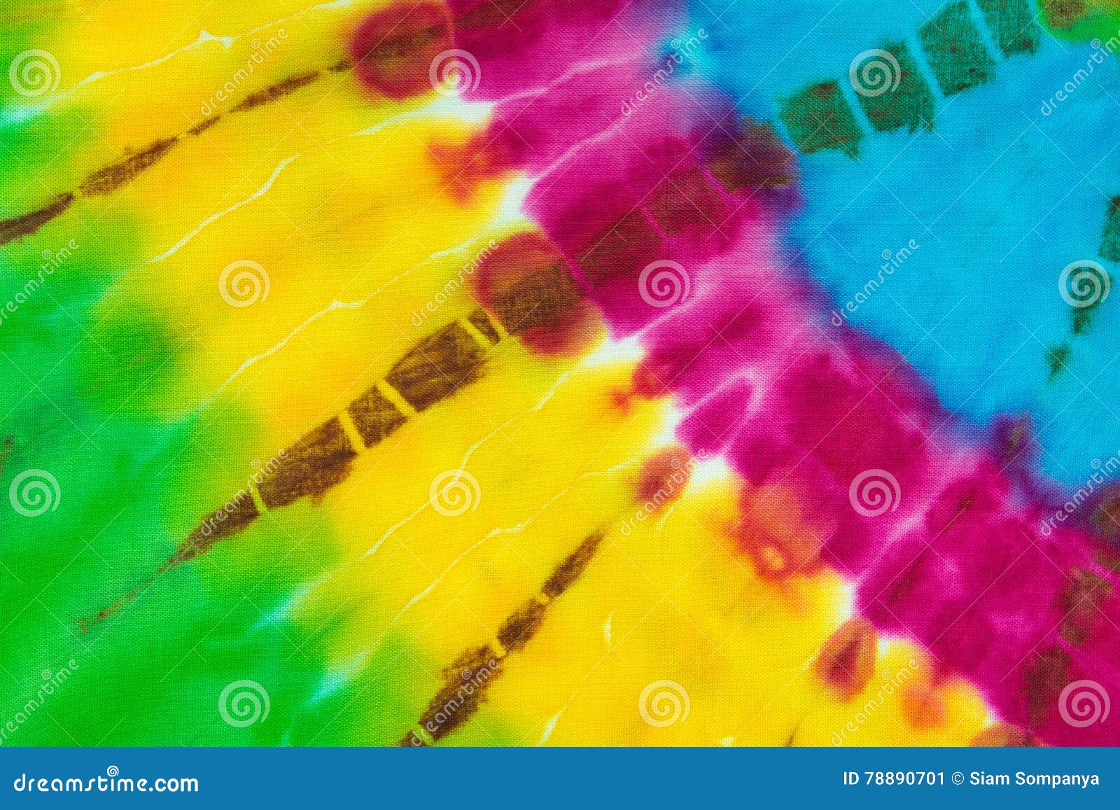 Fabric Tie Dye Color Texture Background Stock Image - Image of clothing ...