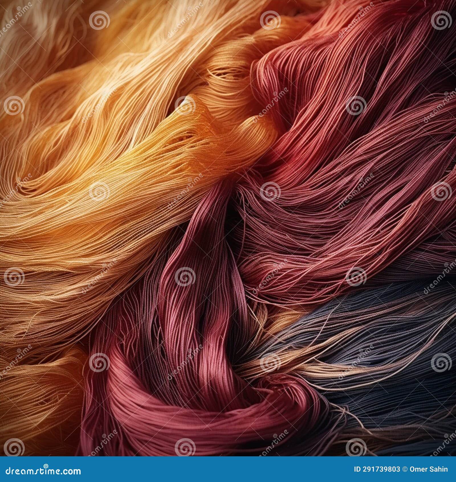 The Fabric of Time: an Intimate Macro View of Textile Stock Image ...