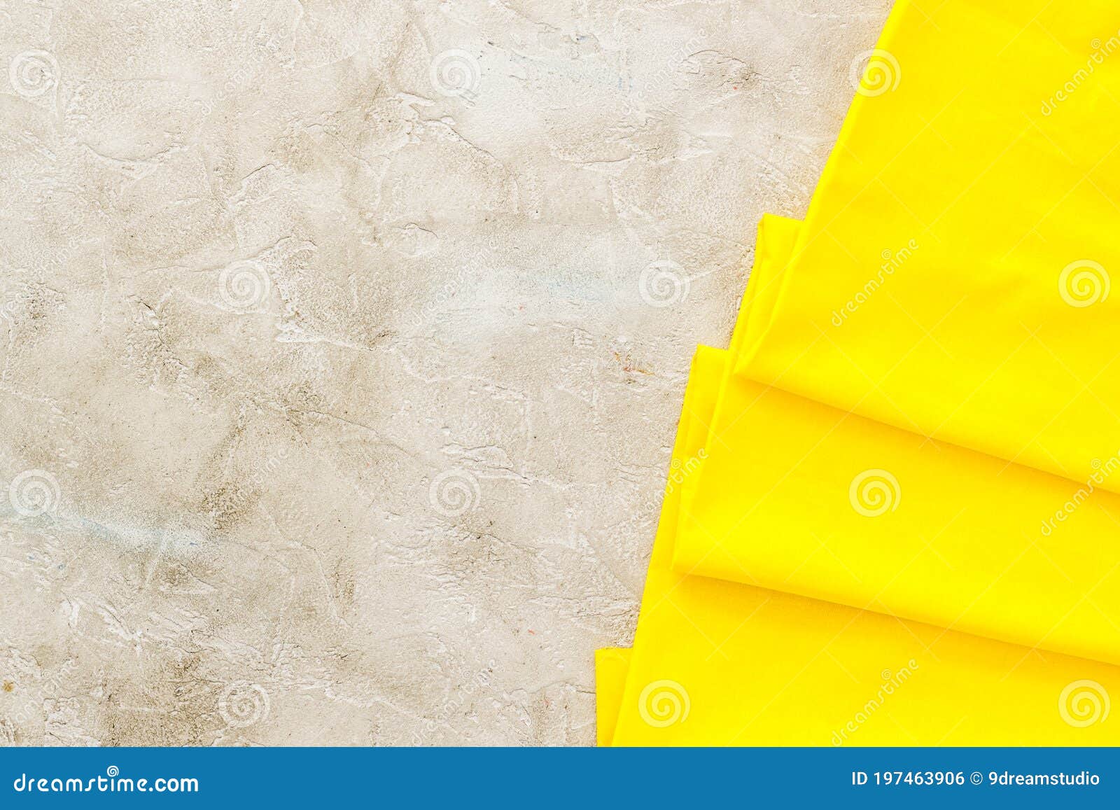 Fabric Top View with Textile Texture, Copy Space Stock Photo - Image of ...