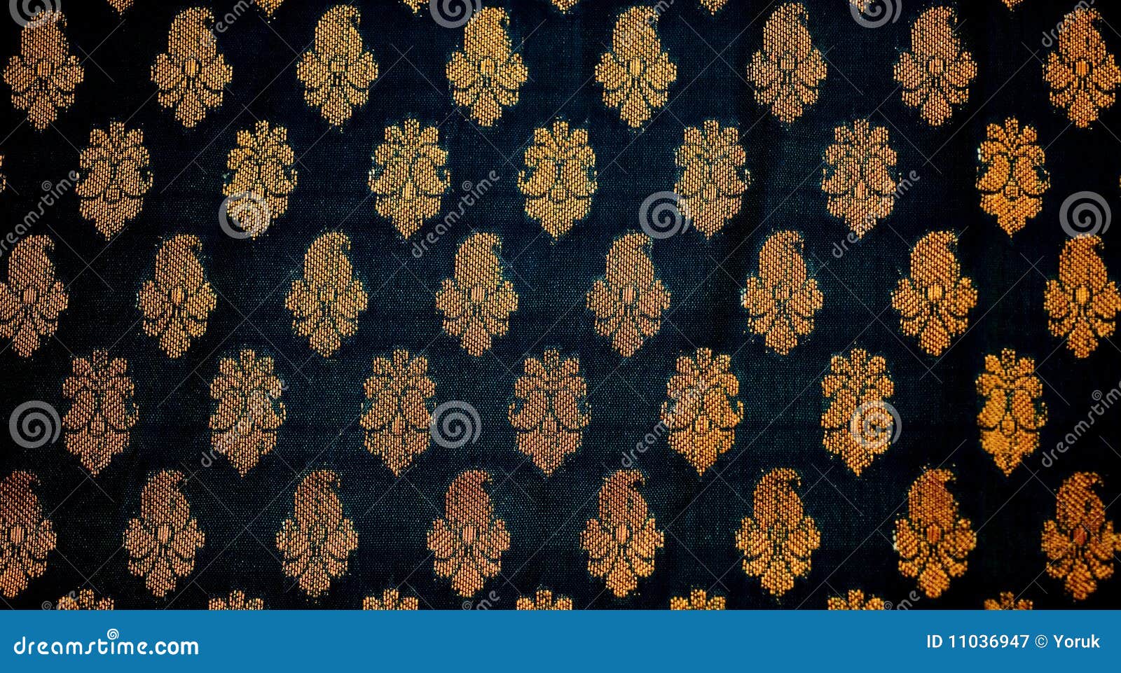 Fabric with Traditional Indian Design Stock Image - Image of backdrop ...