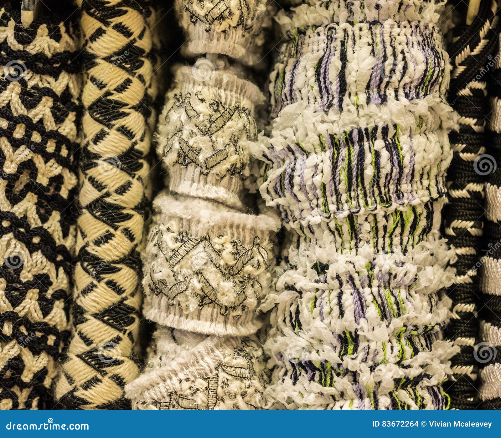 Fabric trim textures stock photo. Image of retail, cord - 83672264