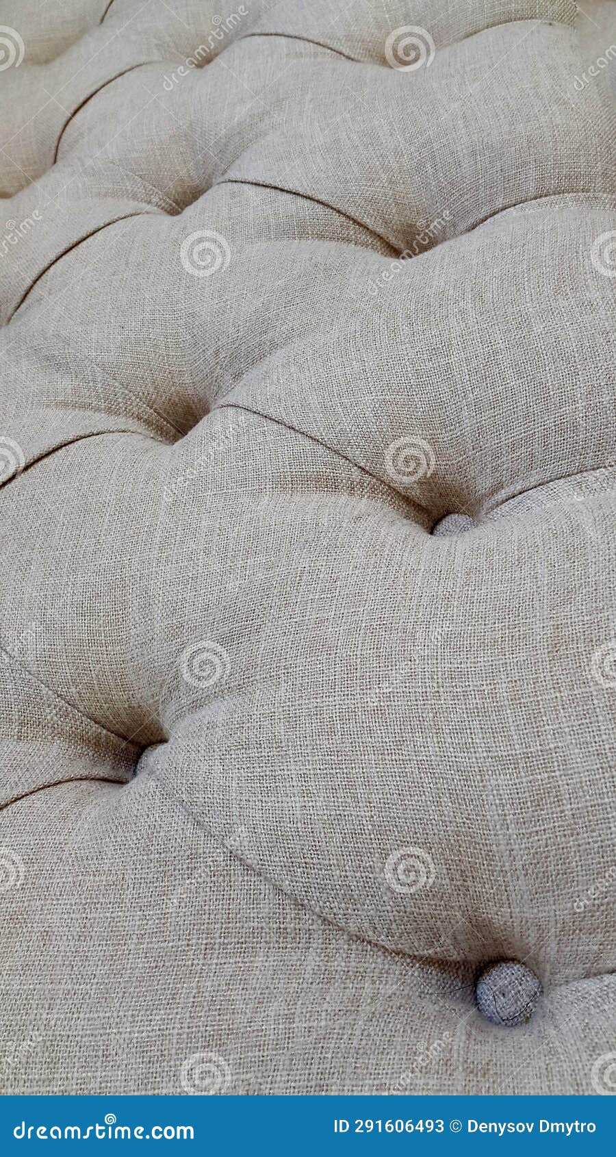 Fabric Upholstery. Fabric Upholstery with Buttons Stock Image - Image ...