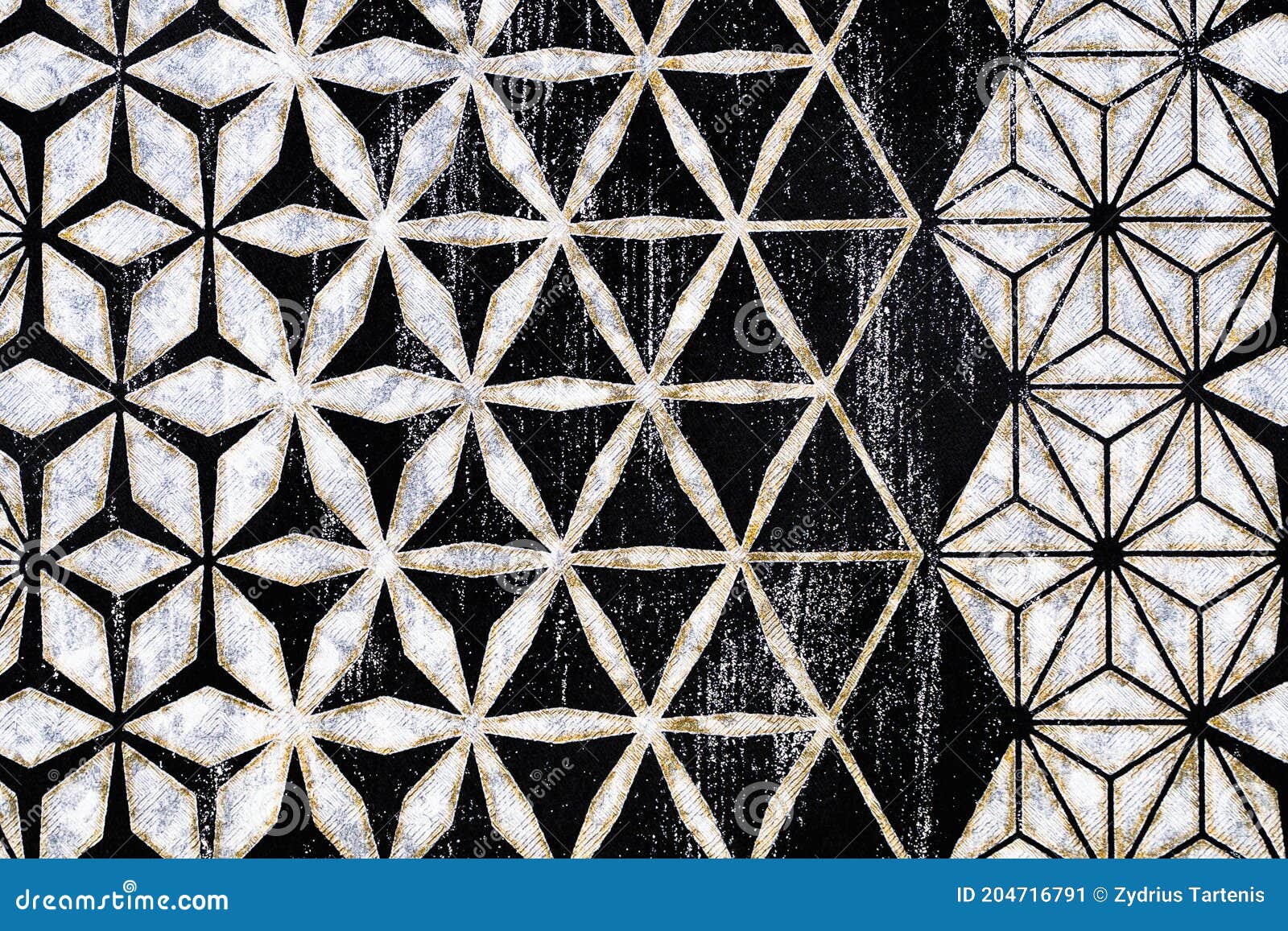 Fabric Vintage Wallpaper Background Texture with Repeat Pattern Stock ...