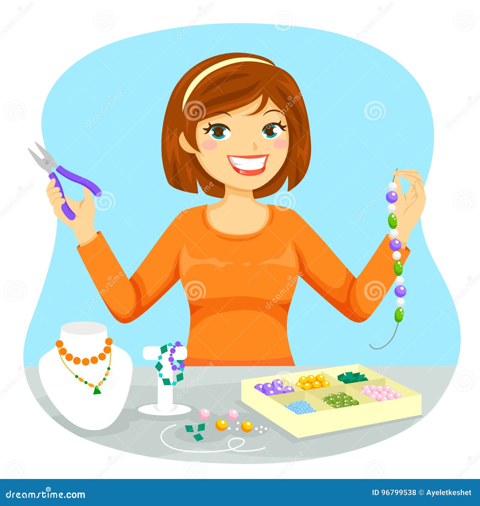 Joyería Ilustraciones Stock, Vectores, Y Clipart – (120,527 ...