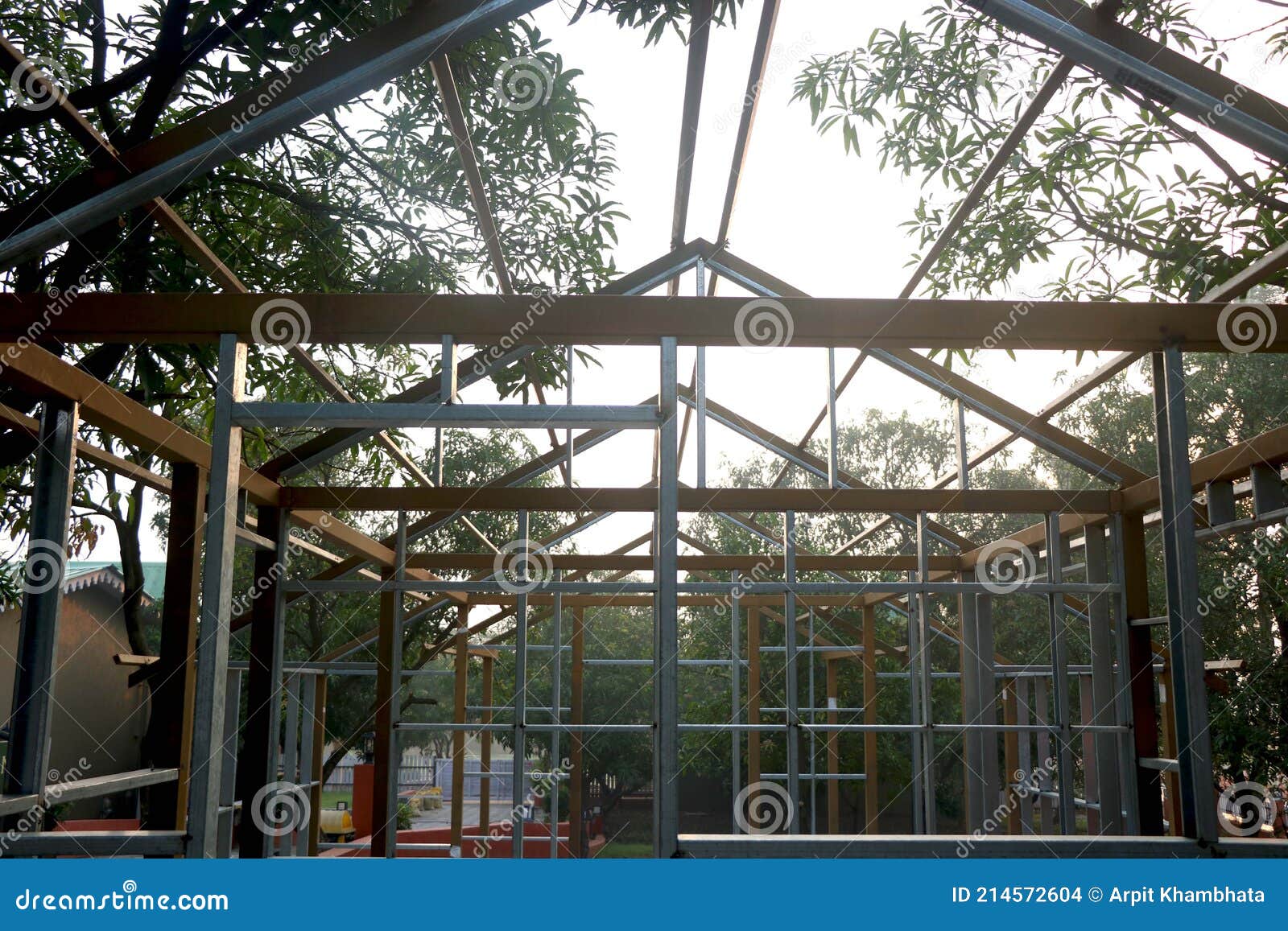 Fabrication Work before Construction Stock Photo - Image of renovation ...