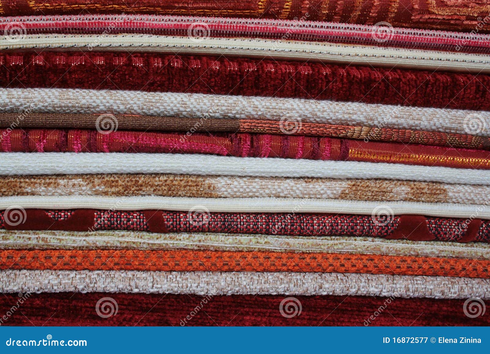Fabrics Combined in Numbers Stock Image - Image of beige, background ...