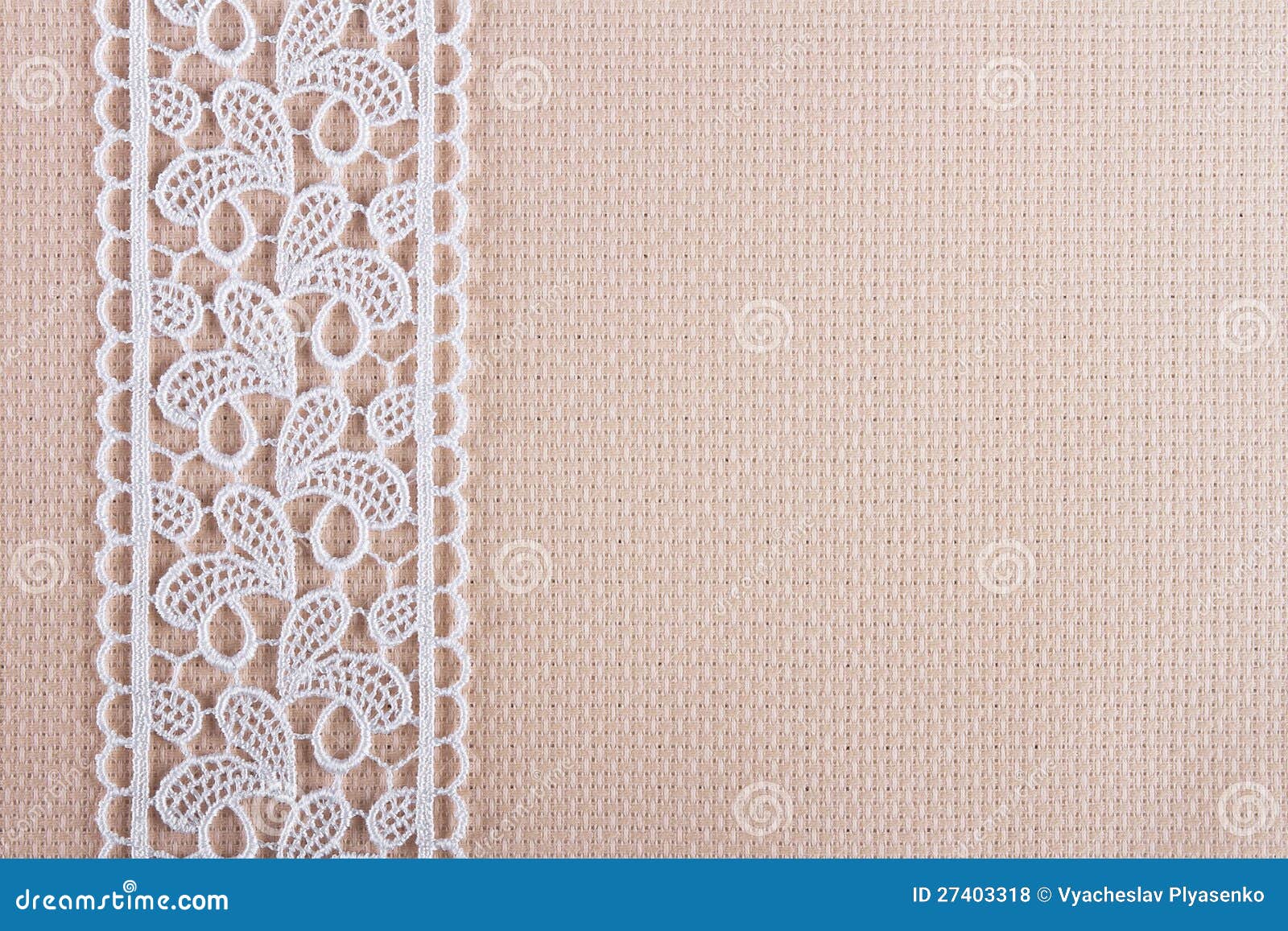 Fabrics for Embroidery a Cross, Lace and Ribbons Stock Photo - Image of ...