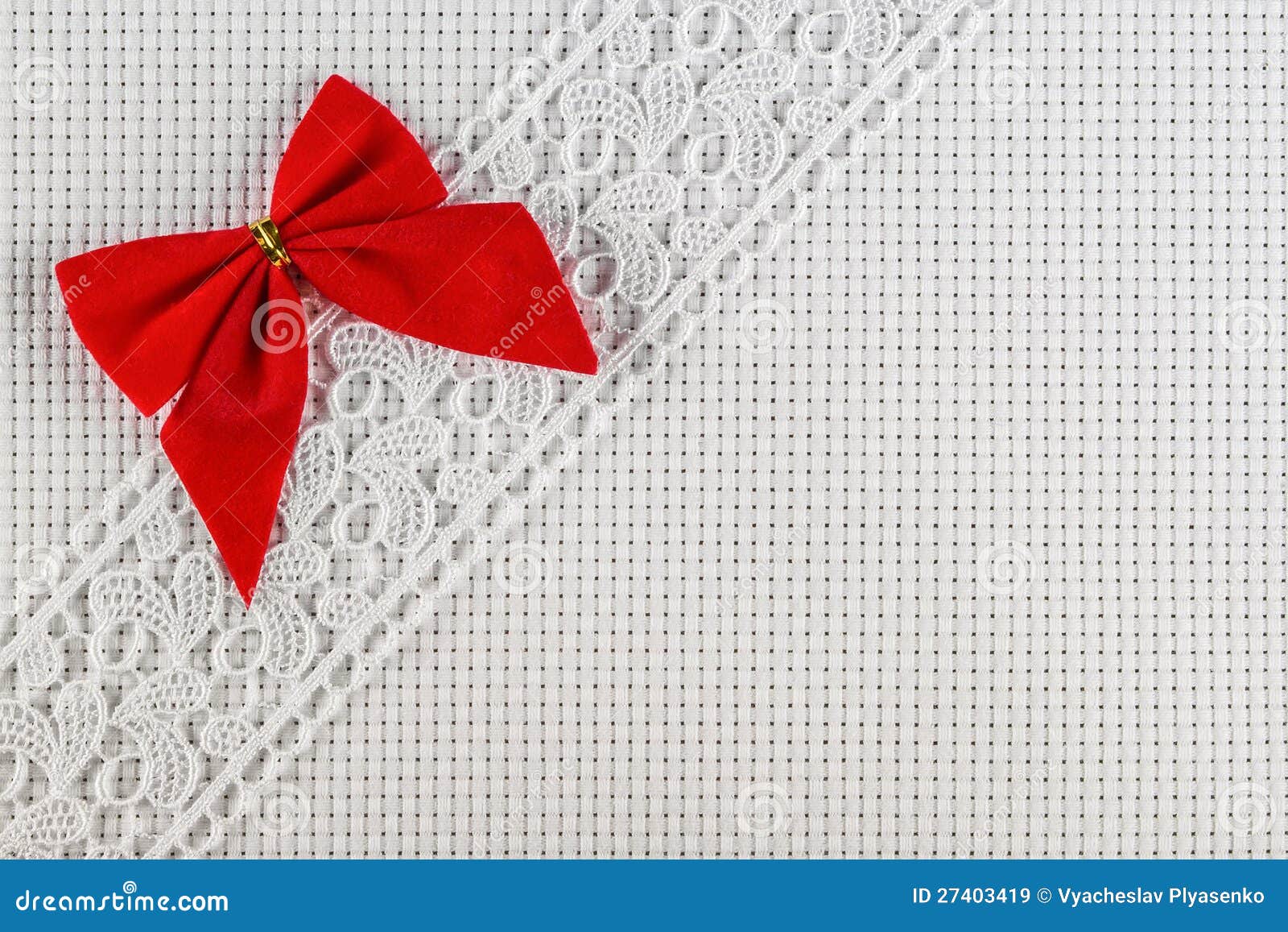 Fabrics for Embroidery a Cross, Lace and Ribbons Stock Image - Image of ...
