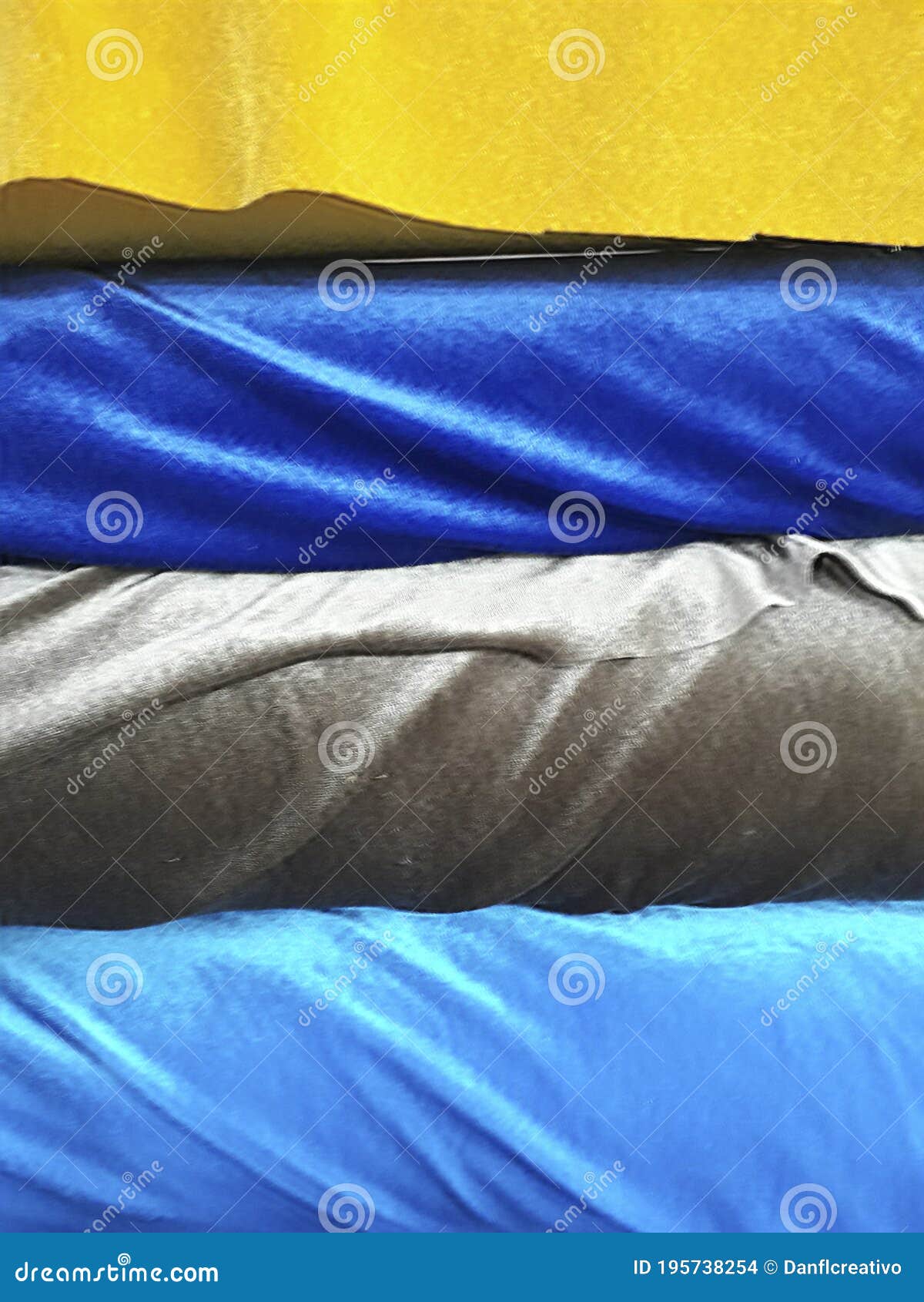 Fabrics Store Texture Background Stock Photo - Image of closeup, sewing ...