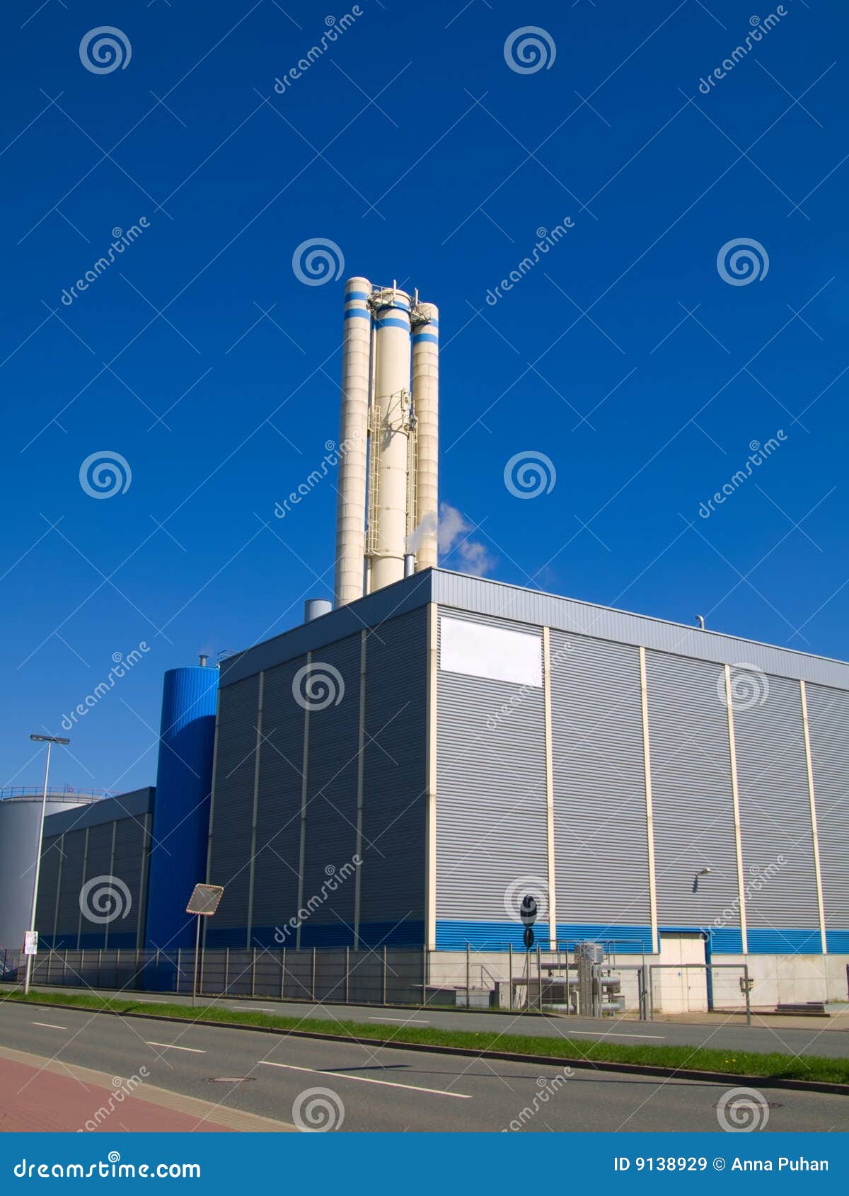 Fabrik fotografering för bildbyråer. Bild av milj, bygger - 9138929