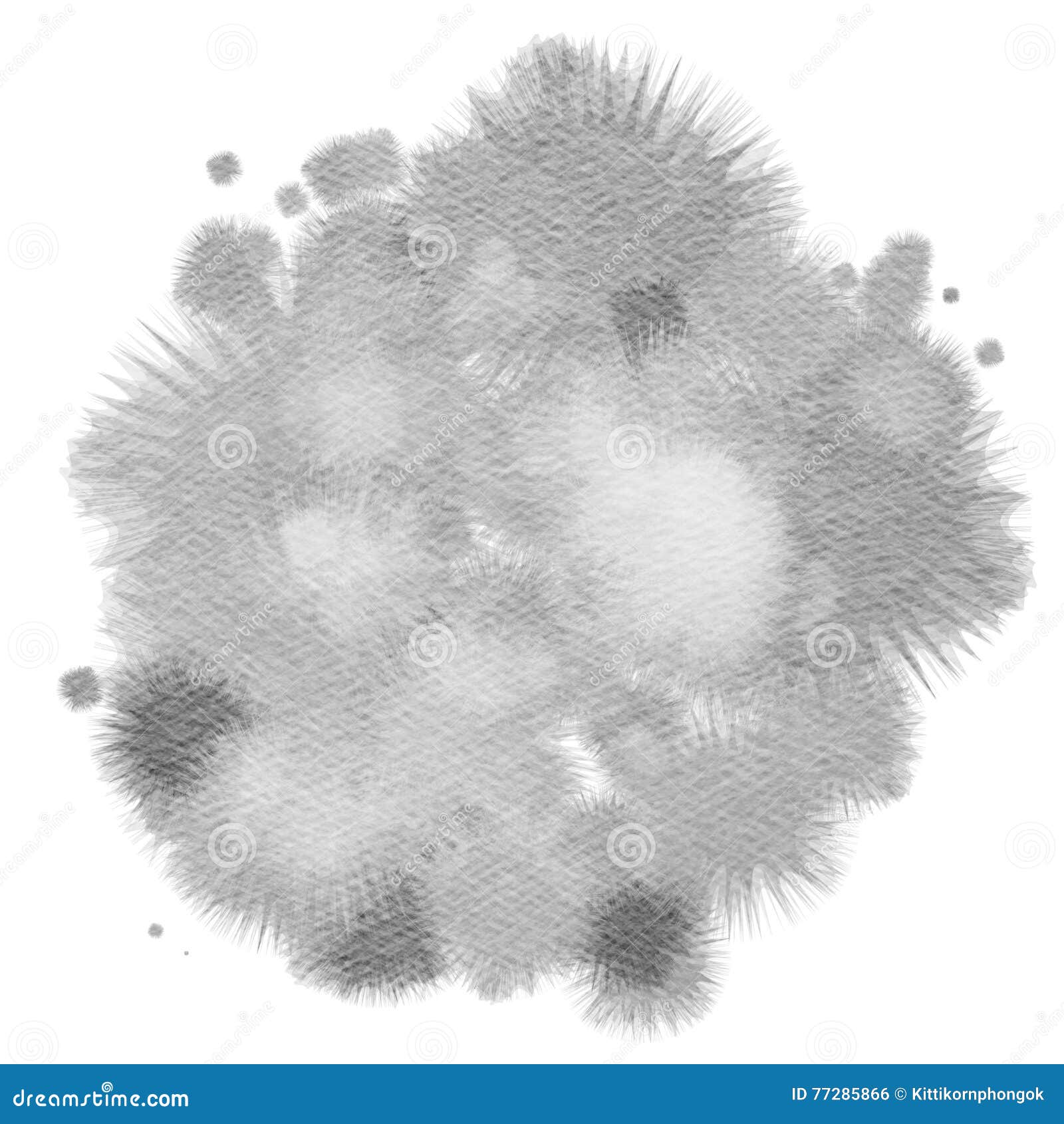 FAbstract Gray Splash Watercolor. Stock Illustration - Illustration of ...