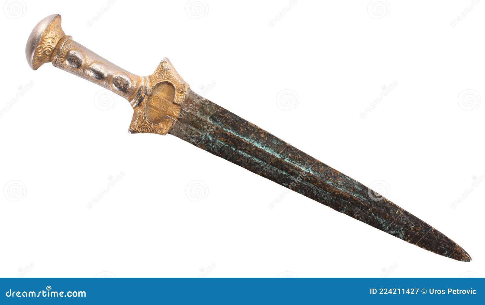 Faca Antiga De Espada Curta Imagem de Stock - Imagem de ninguém ...