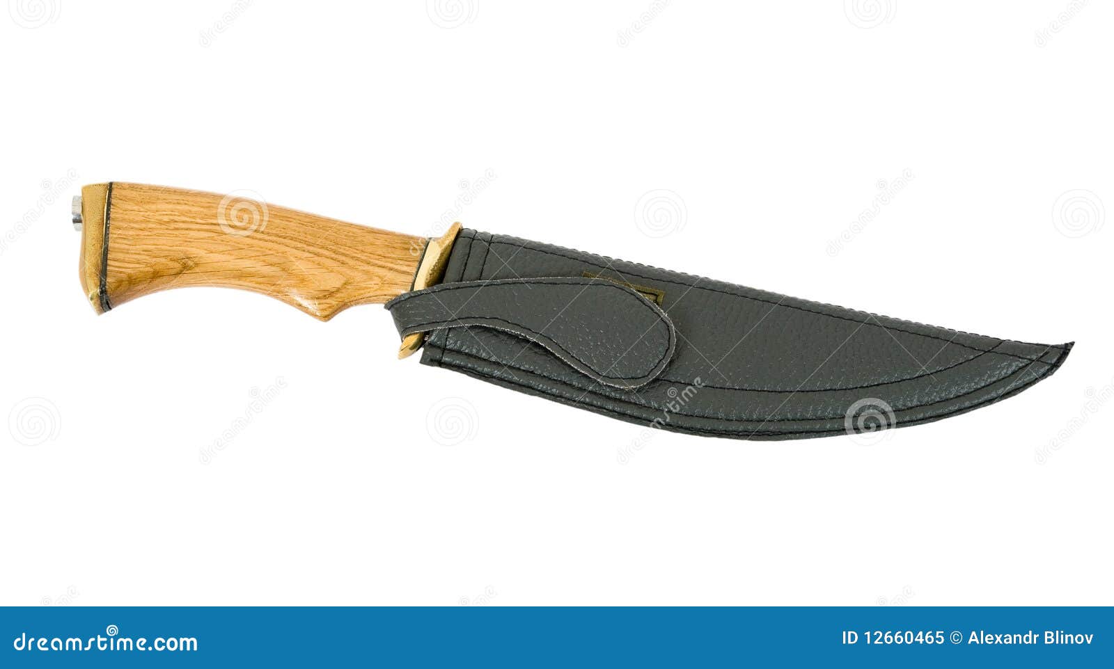 Faca na bainha imagem de stock. Imagem de corte, faca - 12660465