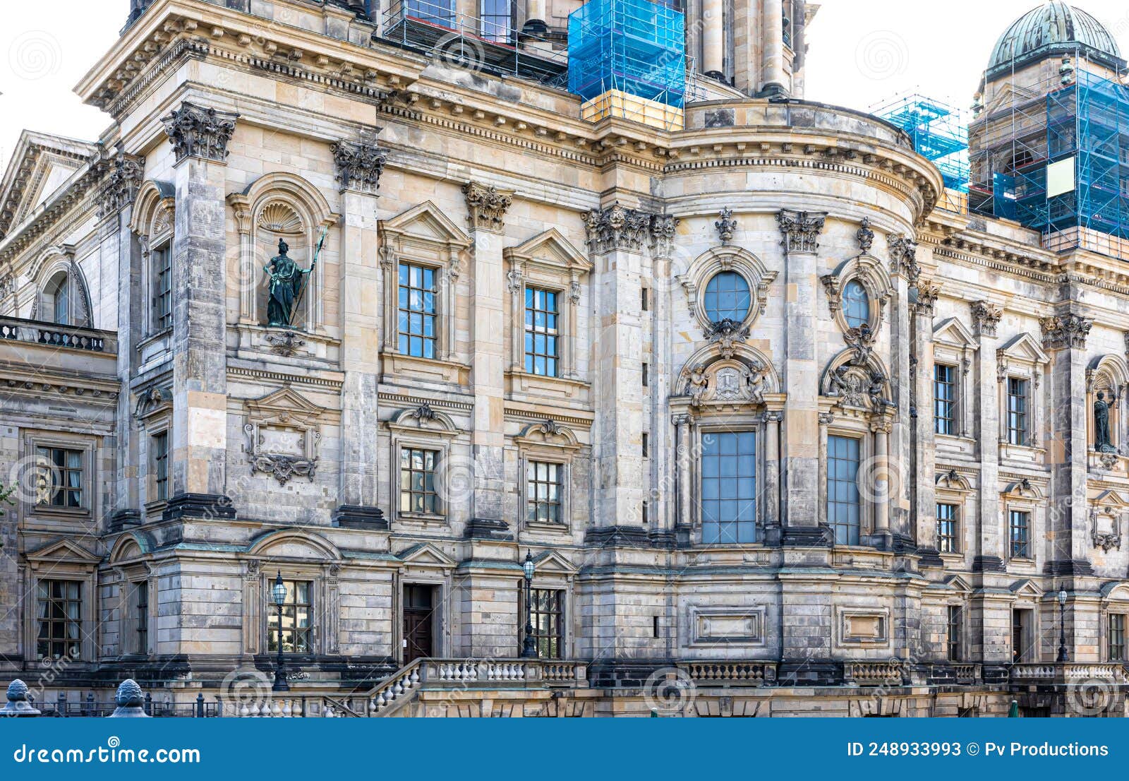 Facade of an Ancient Building, Historical Architecture Stock Image ...