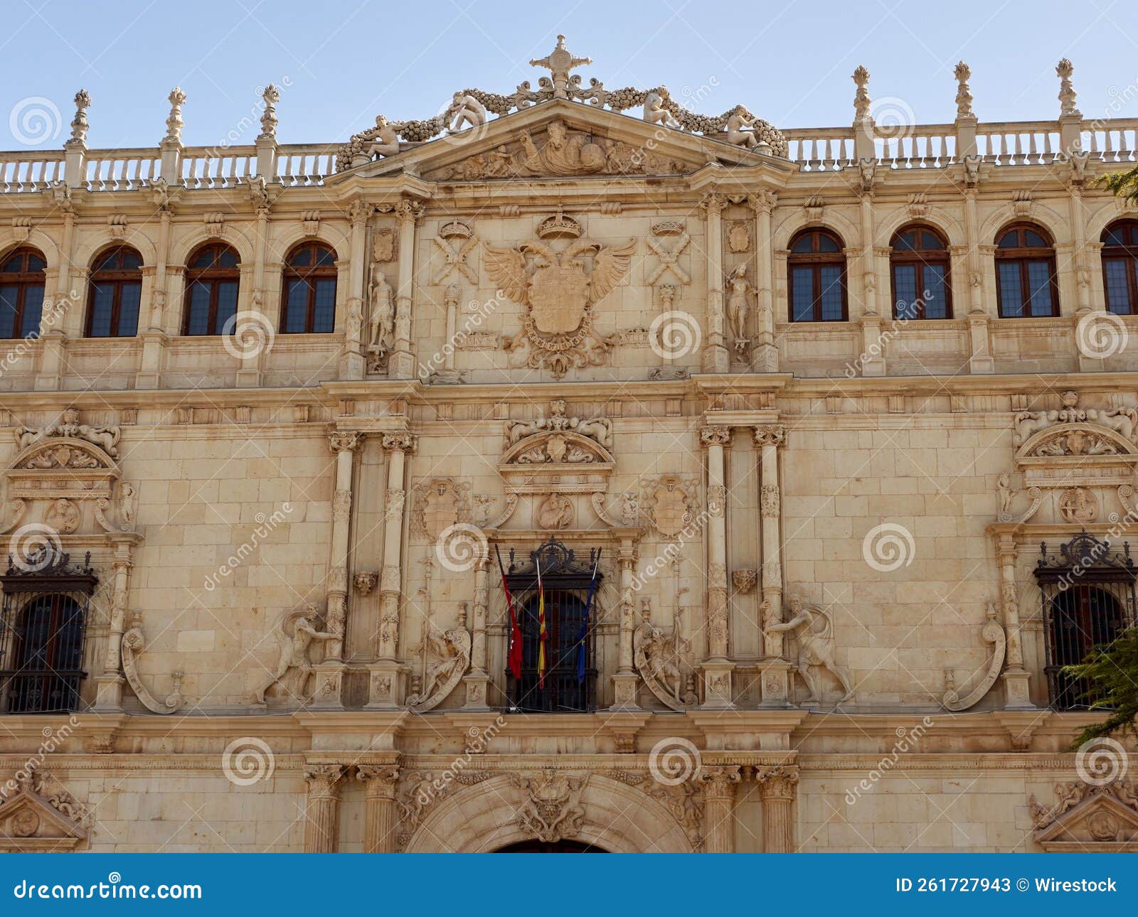 Facade Architectural Solutions of the University of Alcala in Madrid ...