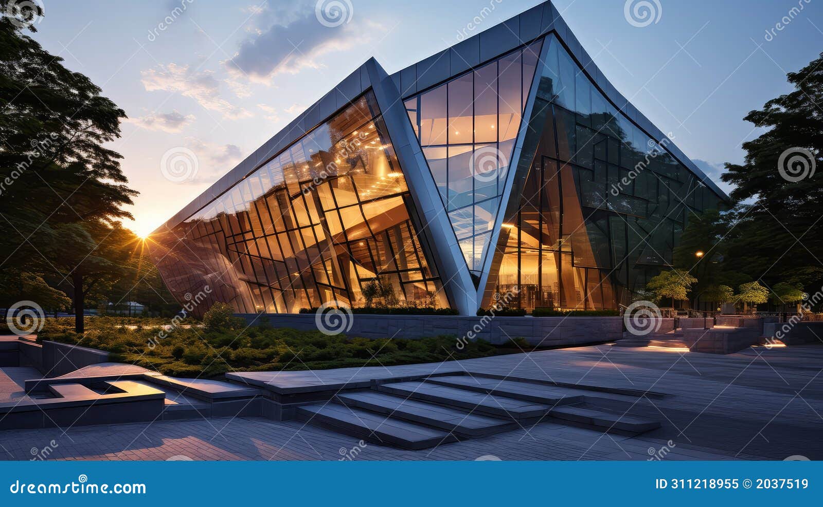 Facade Architecture Library Building Stock Illustration - Illustration ...