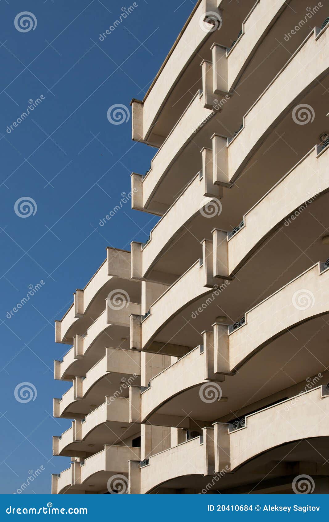 The facade of the building stock photo. Image of blue - 20410684