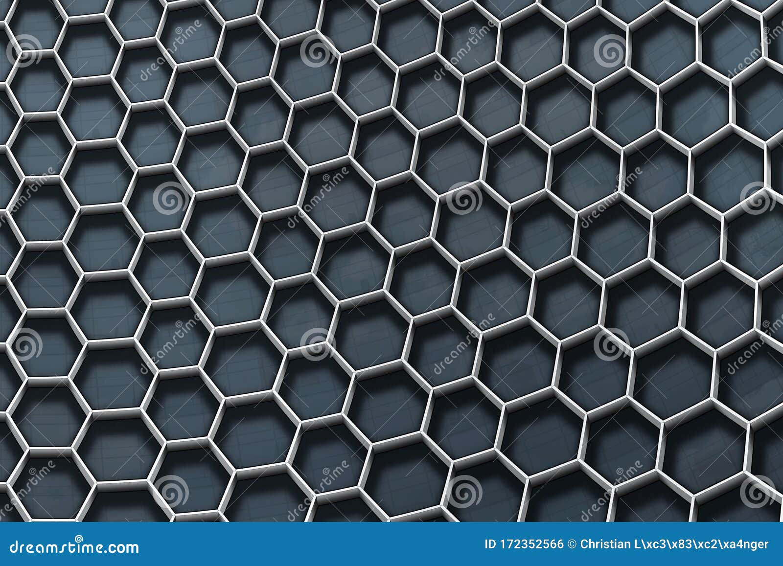A Facade of a Building with Honeycomb Pattern Stock Photo - Image of ...
