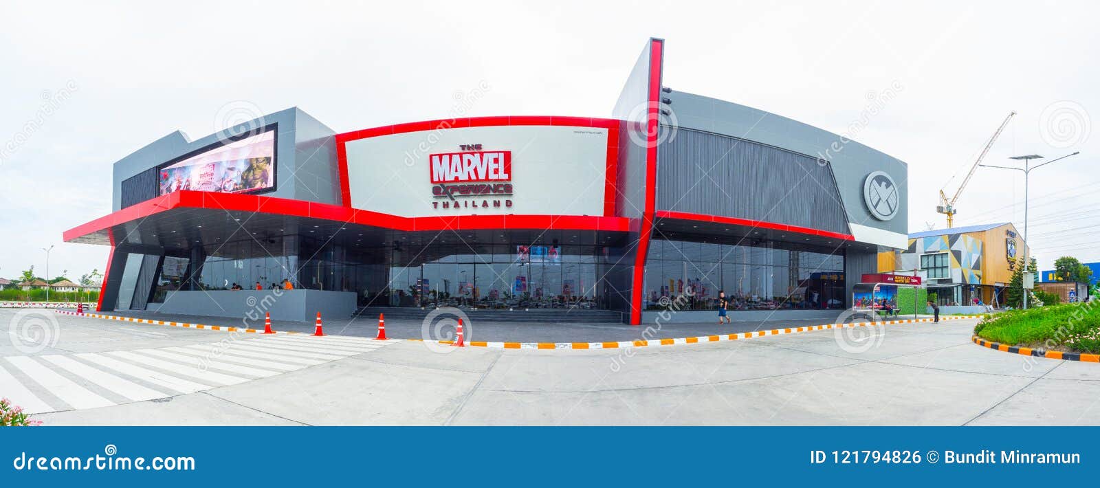 The Facade Building of Marvel Experience, the World`s First Hyper ...
