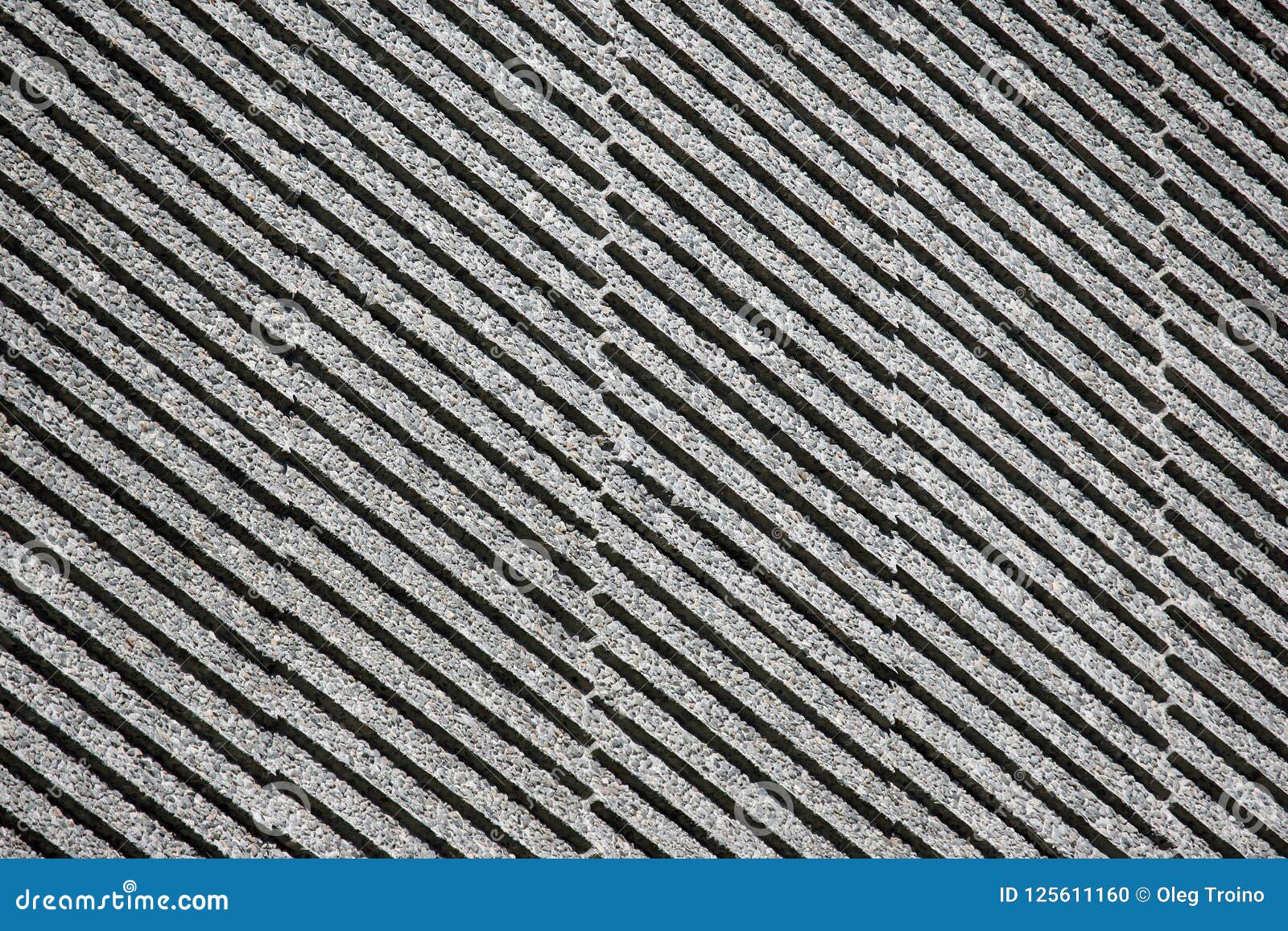 Facade of the Building in a Slanting Gray Strip Stock Photo - Image of ...