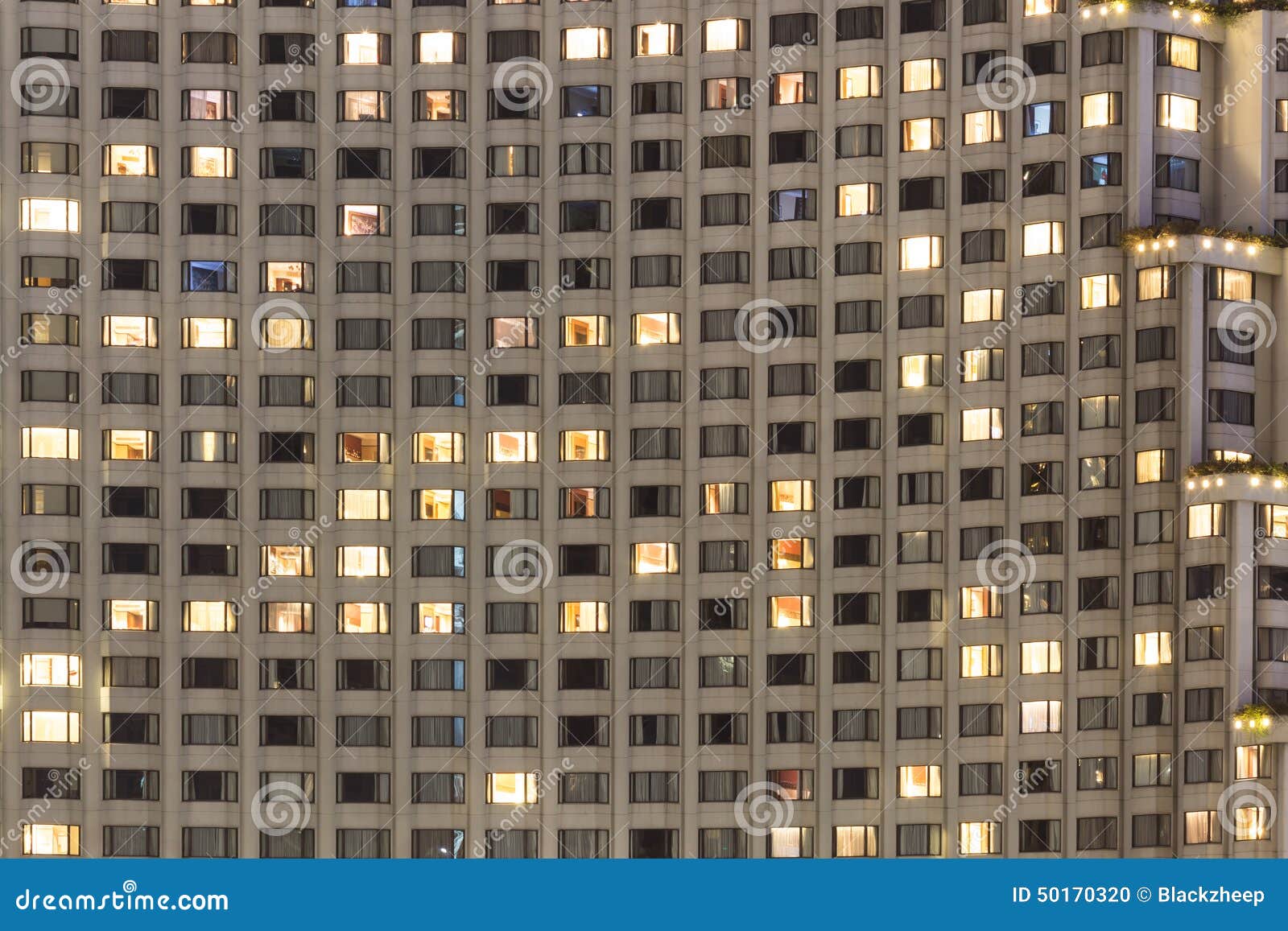 Facade of building tower stock photo. Image of building - 50170320