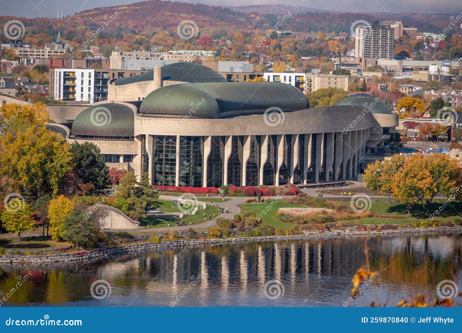 Facade of the Canadian Museum of History Editorial Image - Image of ...