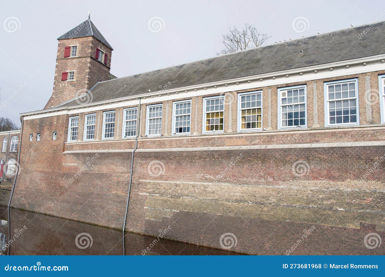 Facade of Castle Breda, Netherlands Stock Photo - Image of corner ...