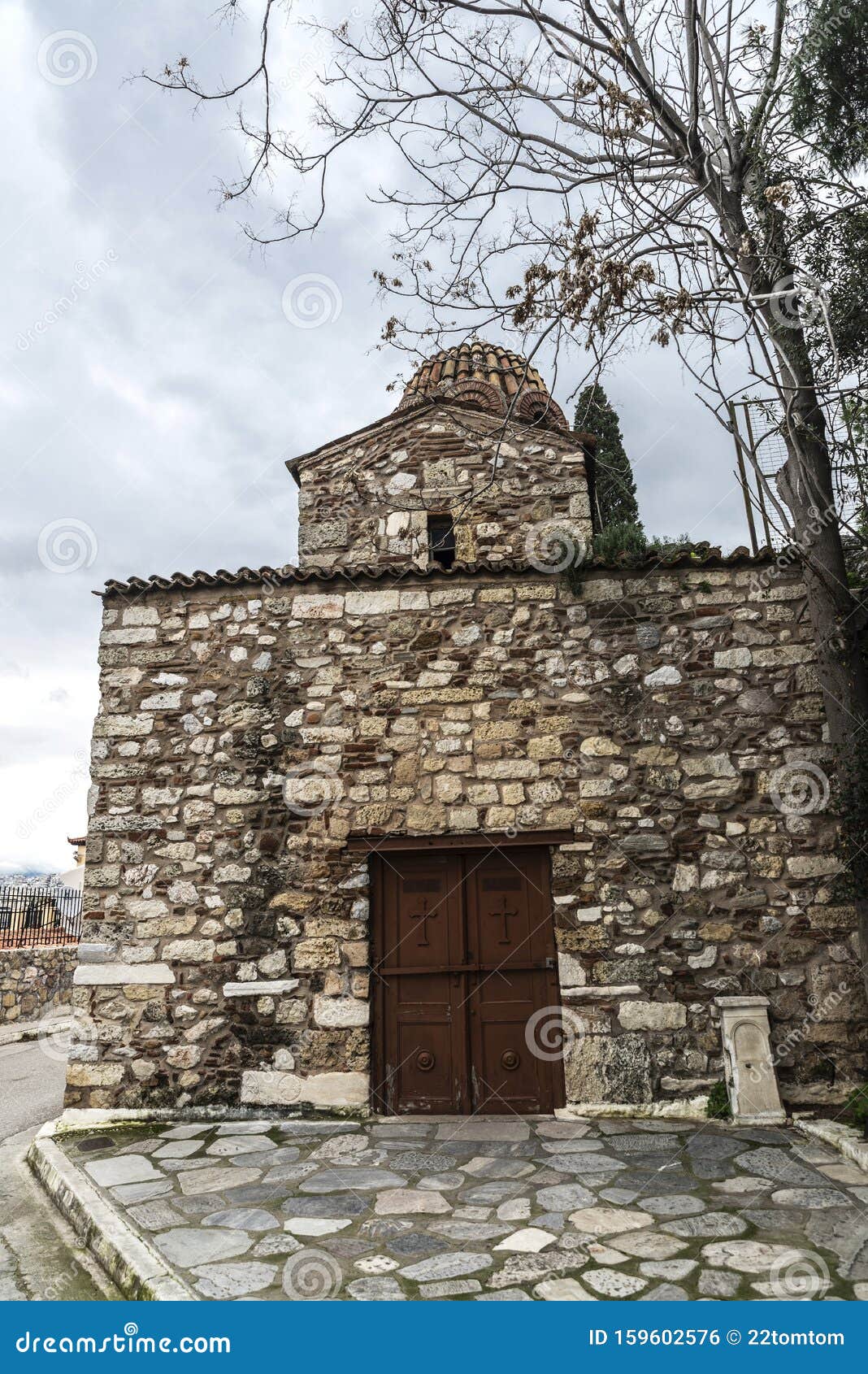 Church of the Metamorphosis in Athens, Greece Stock Photo - Image of ...